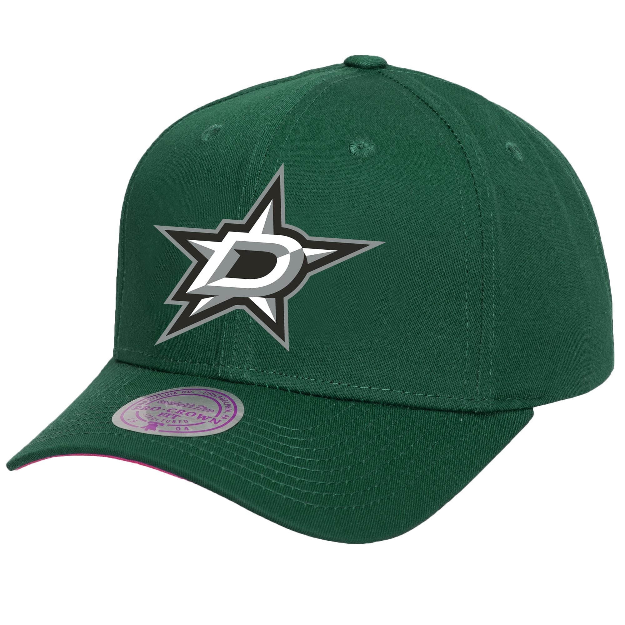 Men's Mitchell & Ness Kelly Green Dallas Stars Core Team Ground Pro ...