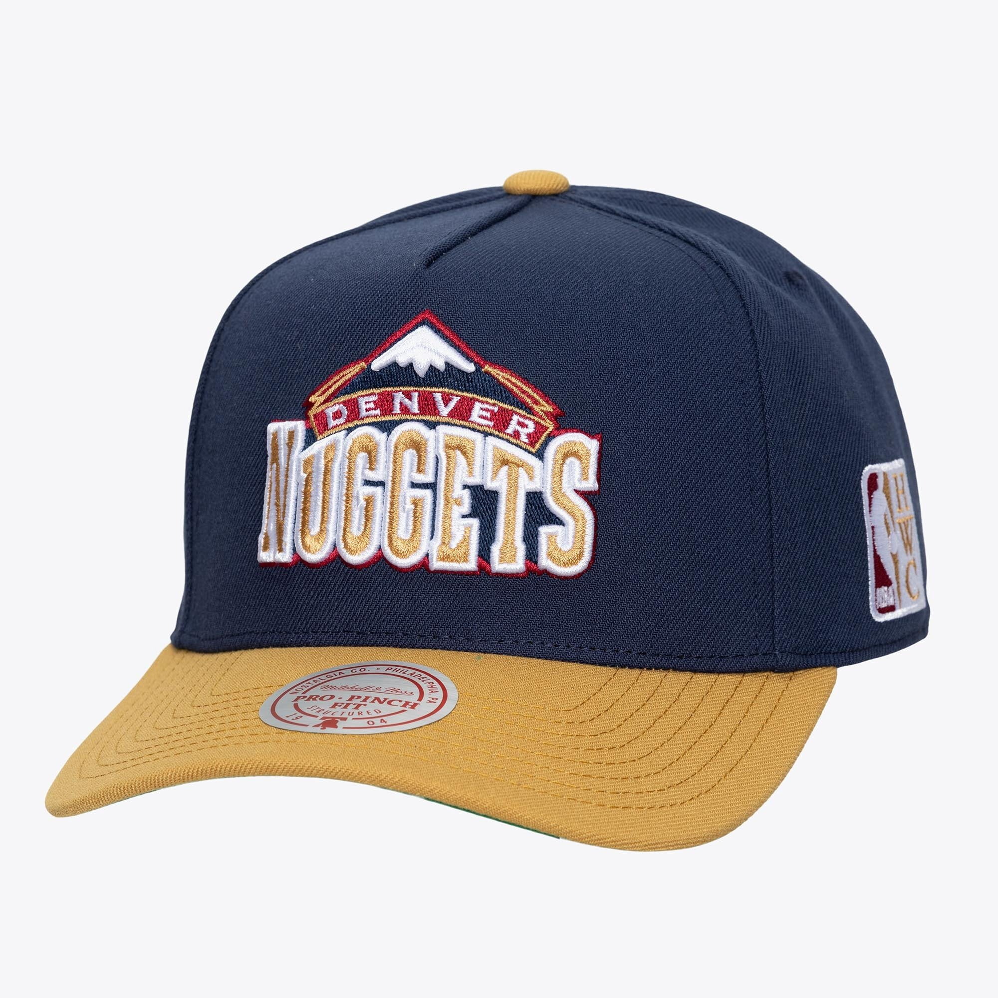 Men's Mitchell & Ness Navy Denver Nuggets Legendary Home Pro Pinch ...