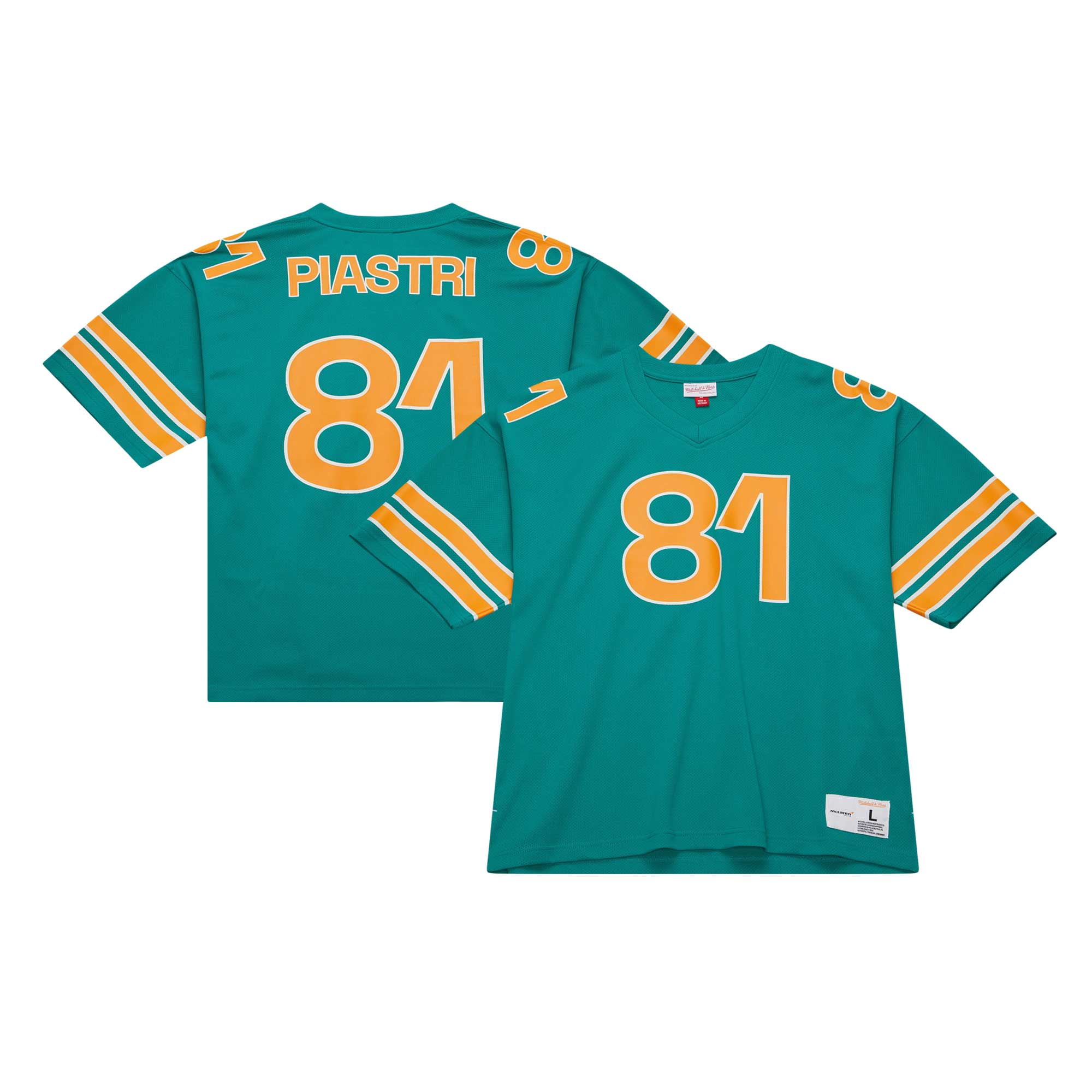 Men's Mitchell & Ness Oscar Piastri Green McLaren F1 Team 2023 Driver ...