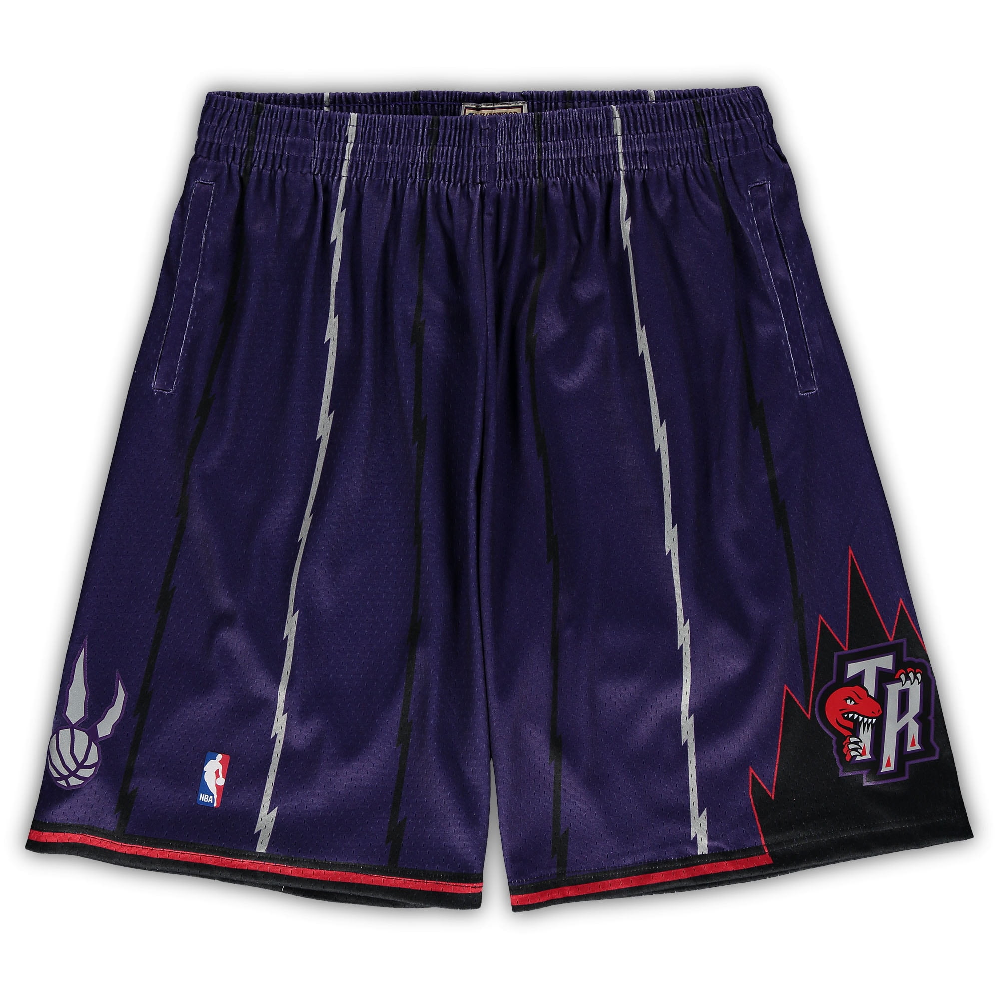 Mens Mitchell And Ness Purple Toronto Raptors Big And Tall Hardwood