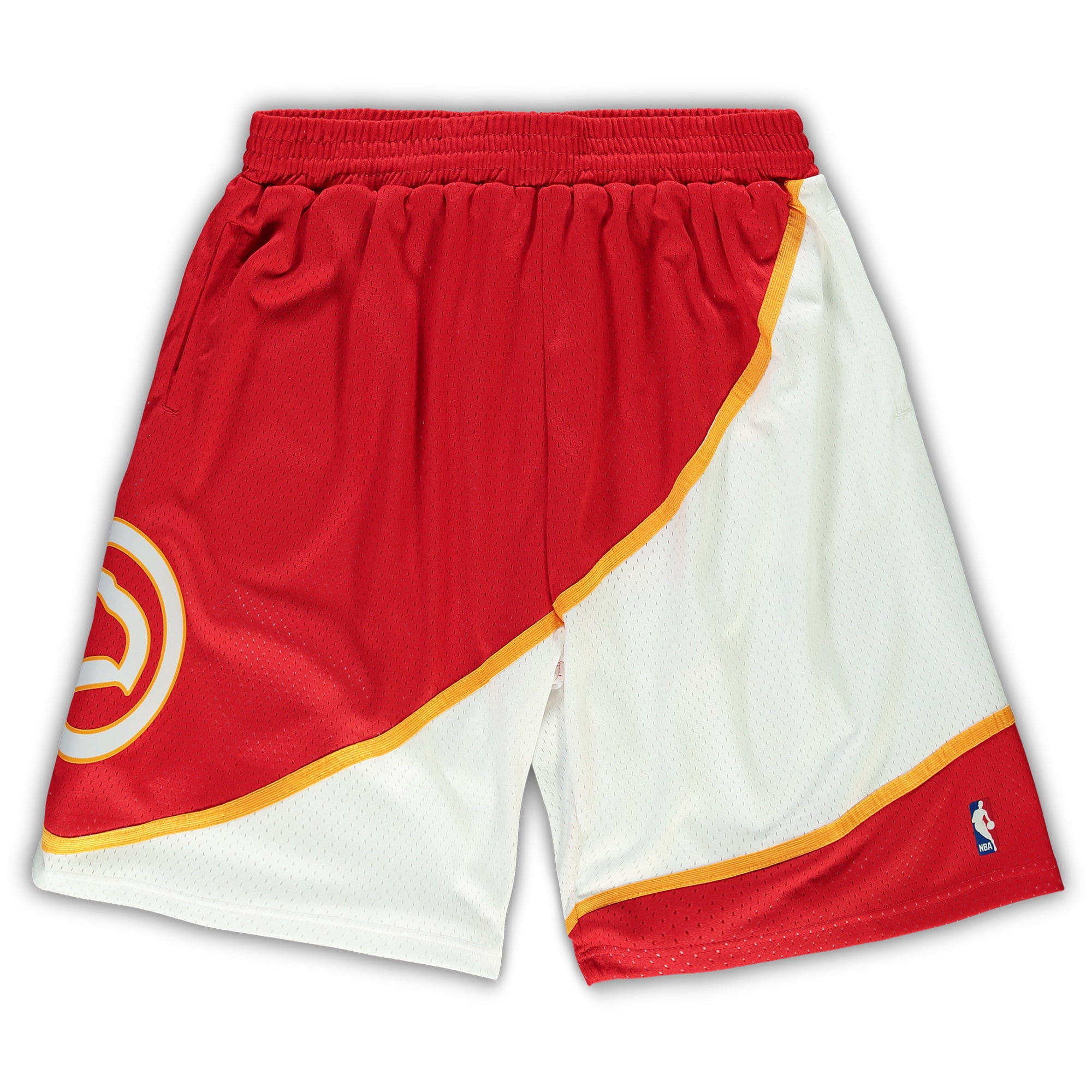 Men's Mitchell & Ness Red Atlanta Hawks Big & Tall Hardwood Classics ...