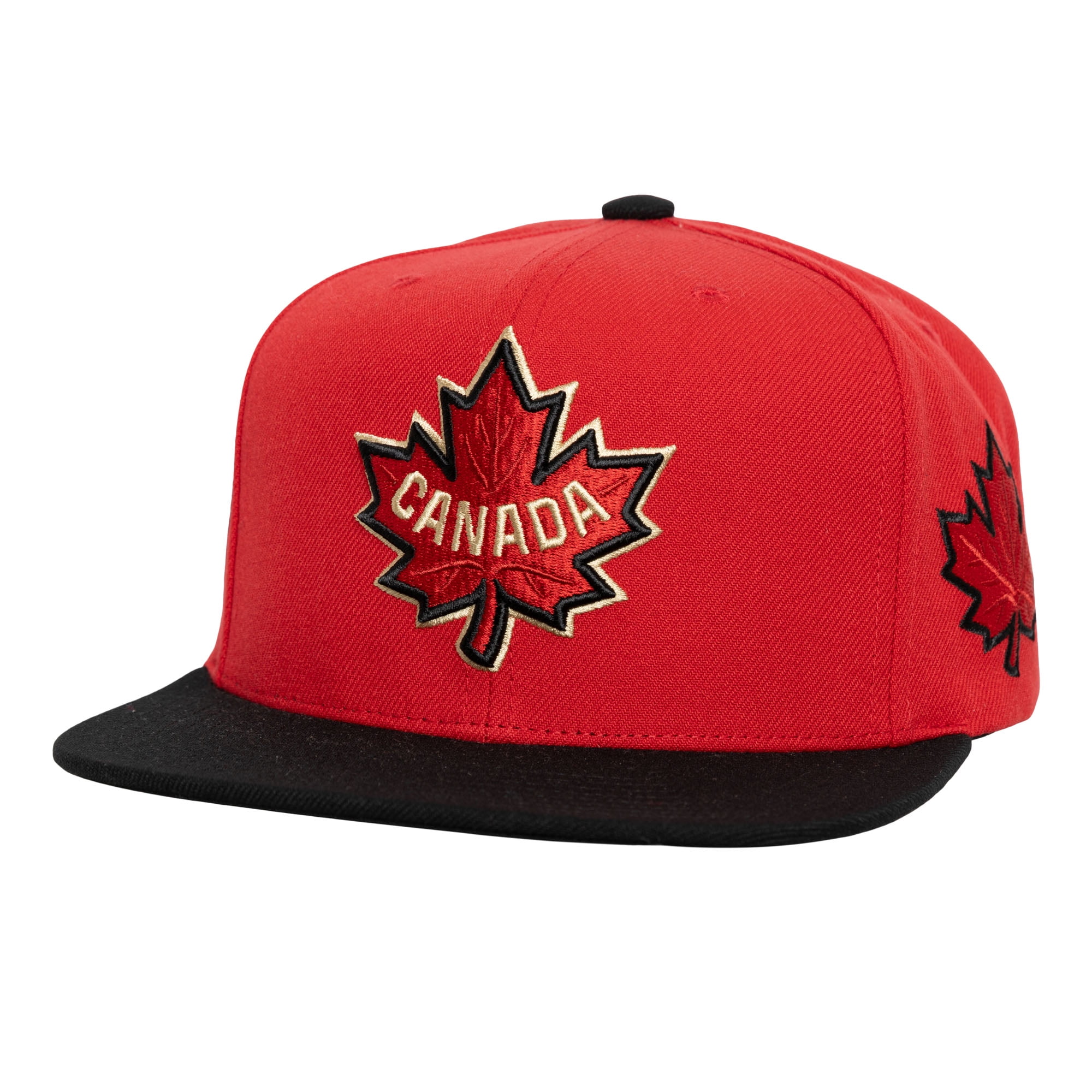 Men's Mitchell & Ness Red/Black Canada 2025 4 Nations Face-Off Team ...