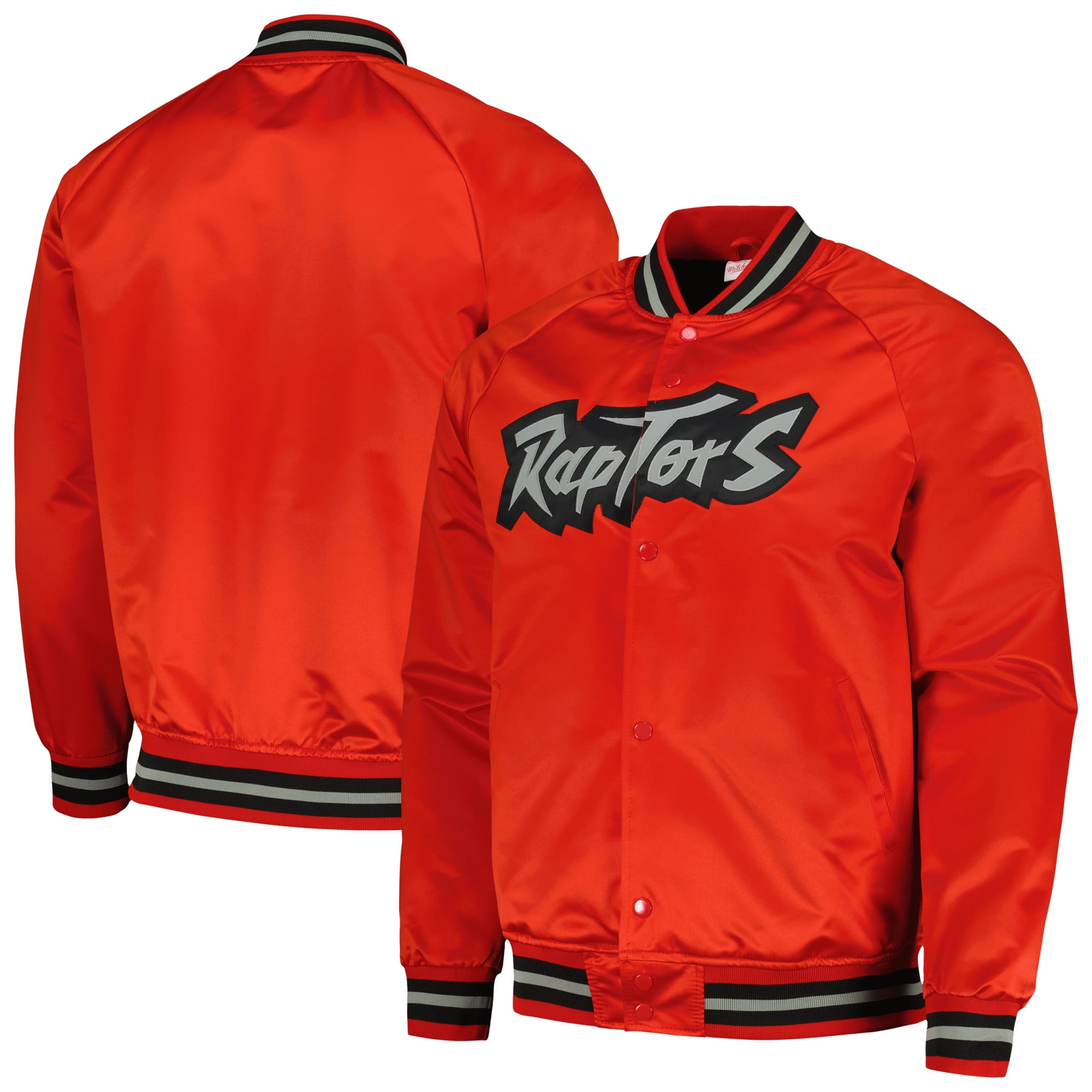 Men's Mitchell & Ness Red Toronto Raptors Hardwood Classics Throwback ...