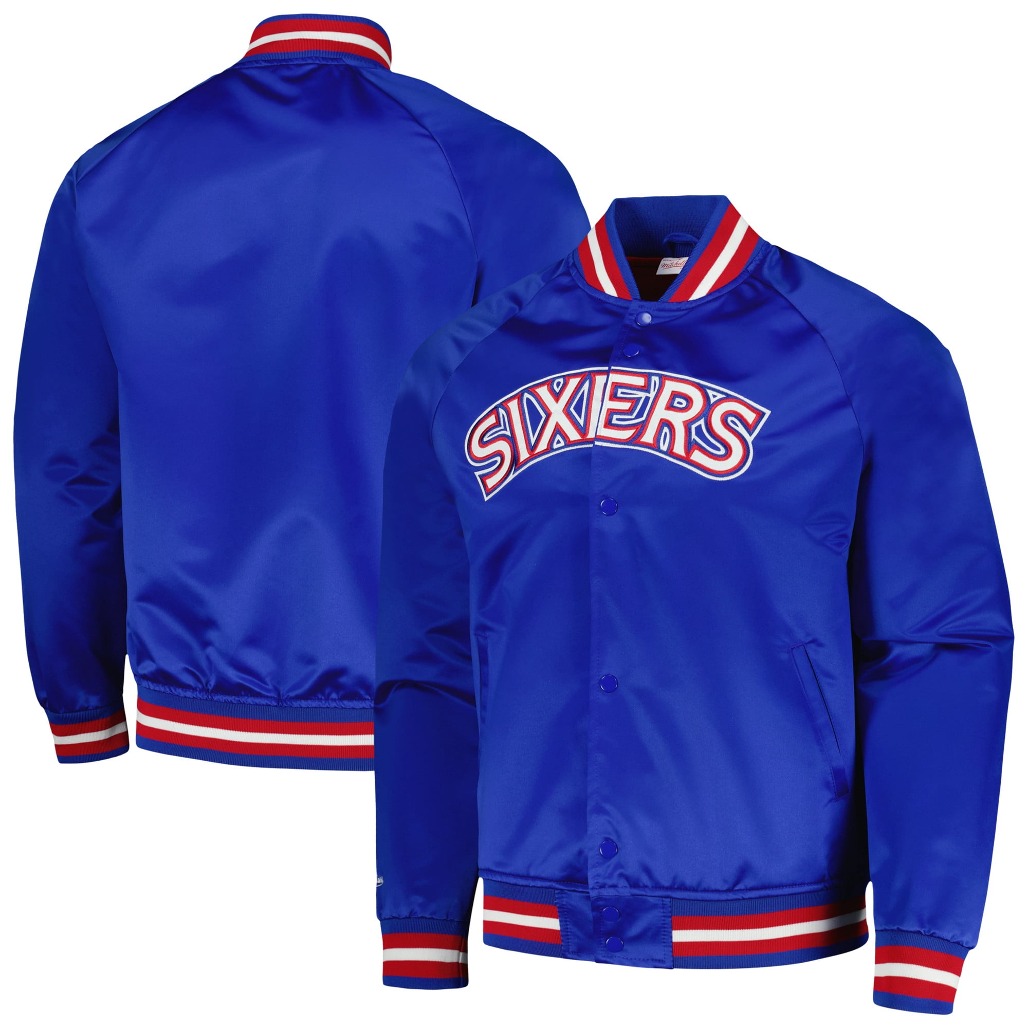 Men's Mitchell & Ness Royal Philadelphia 76ers Hardwood Classics ...