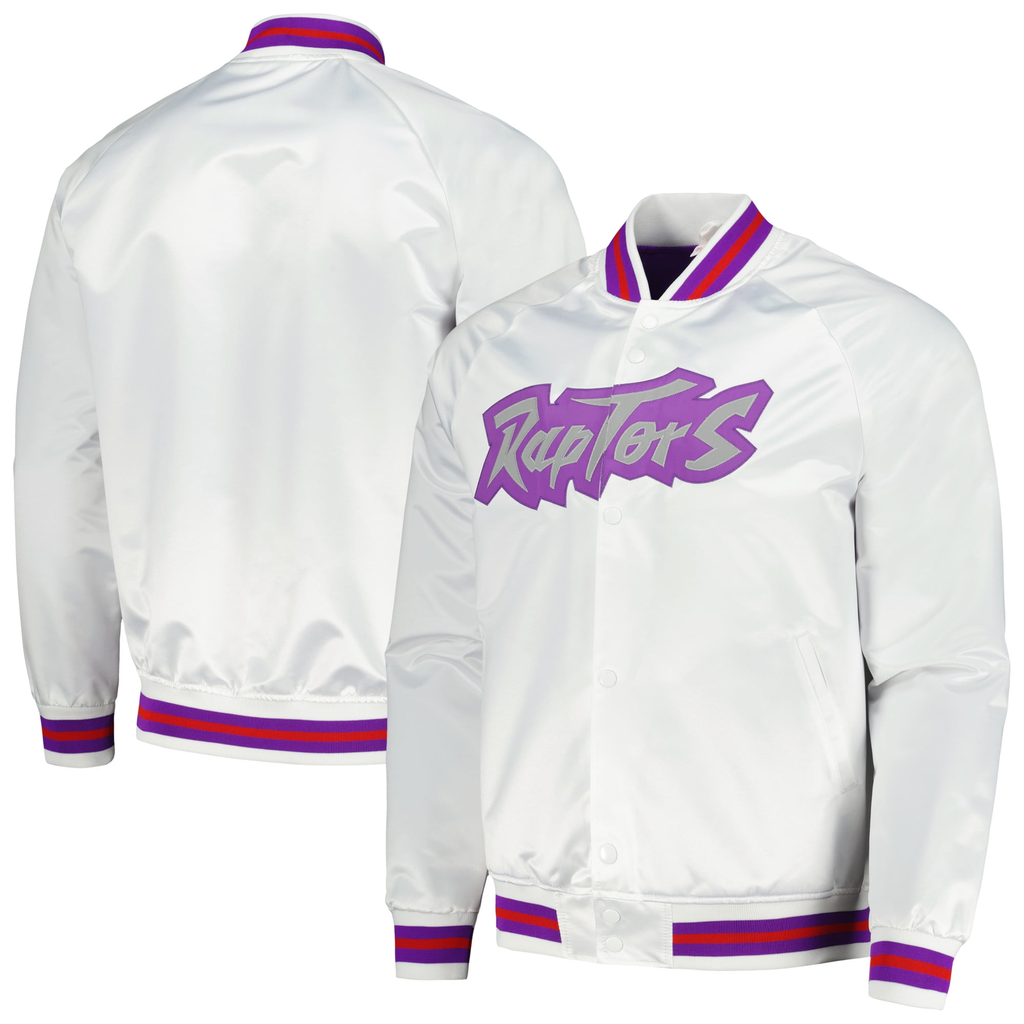 Men's Mitchell & Ness White Toronto Raptors Hardwood Classics Throwback ...