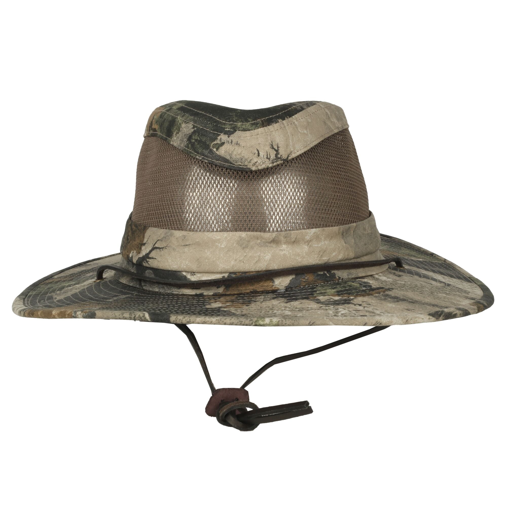 Mossy Oak Terra Gila Safari Hat – Wide Brim Outback Style with Mesh ...
