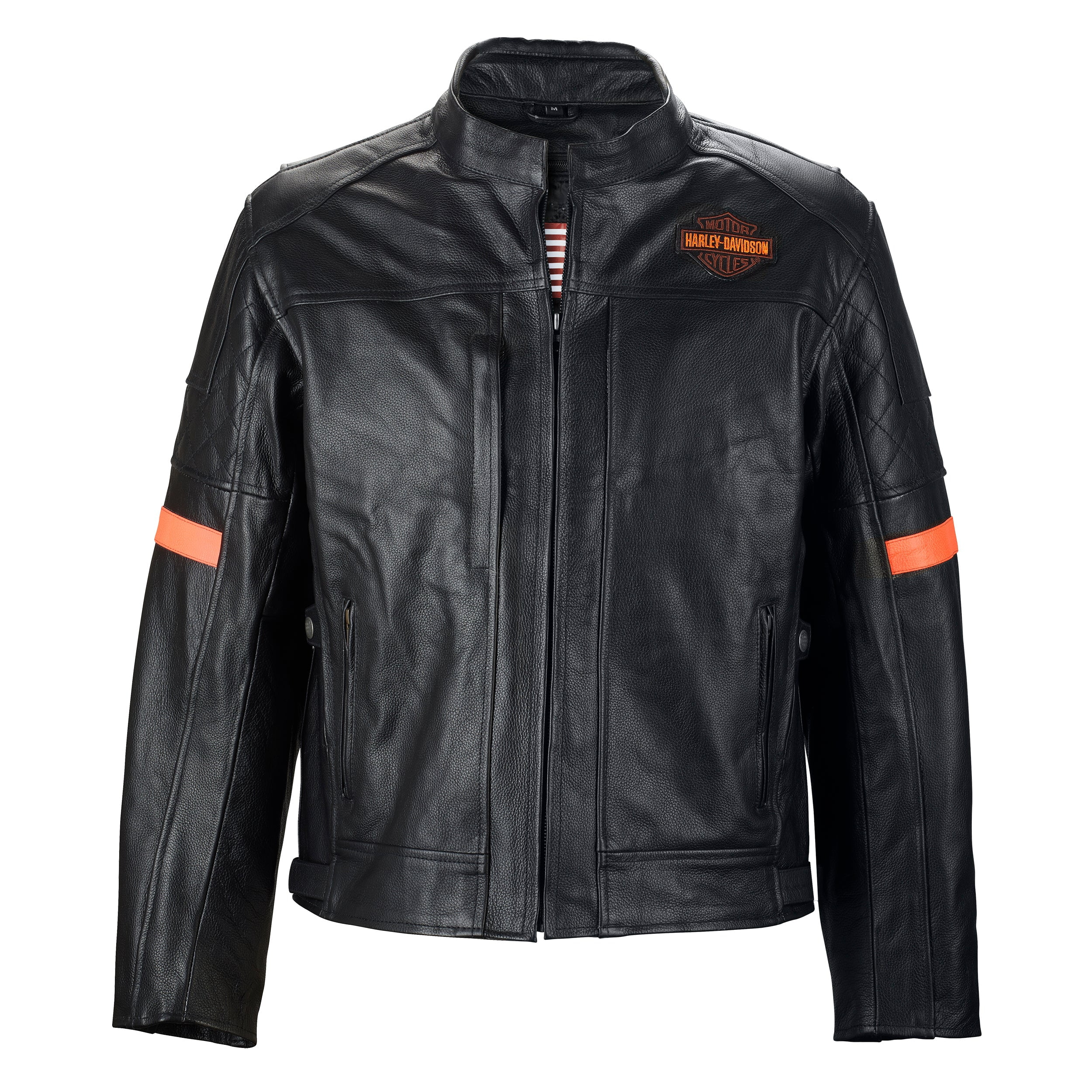 Men's Motorcycle Real Cow Leather Jacket for Moto Biker Black - Walmart.com