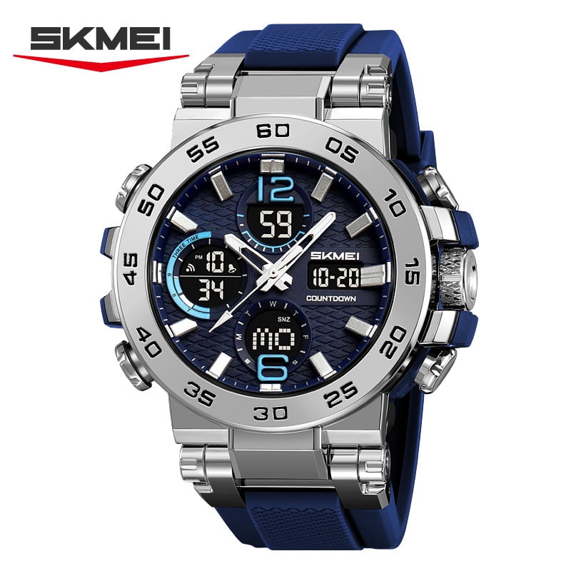Men's Multi-Function Tactical Watch - Waterproof Military Sports LED ...