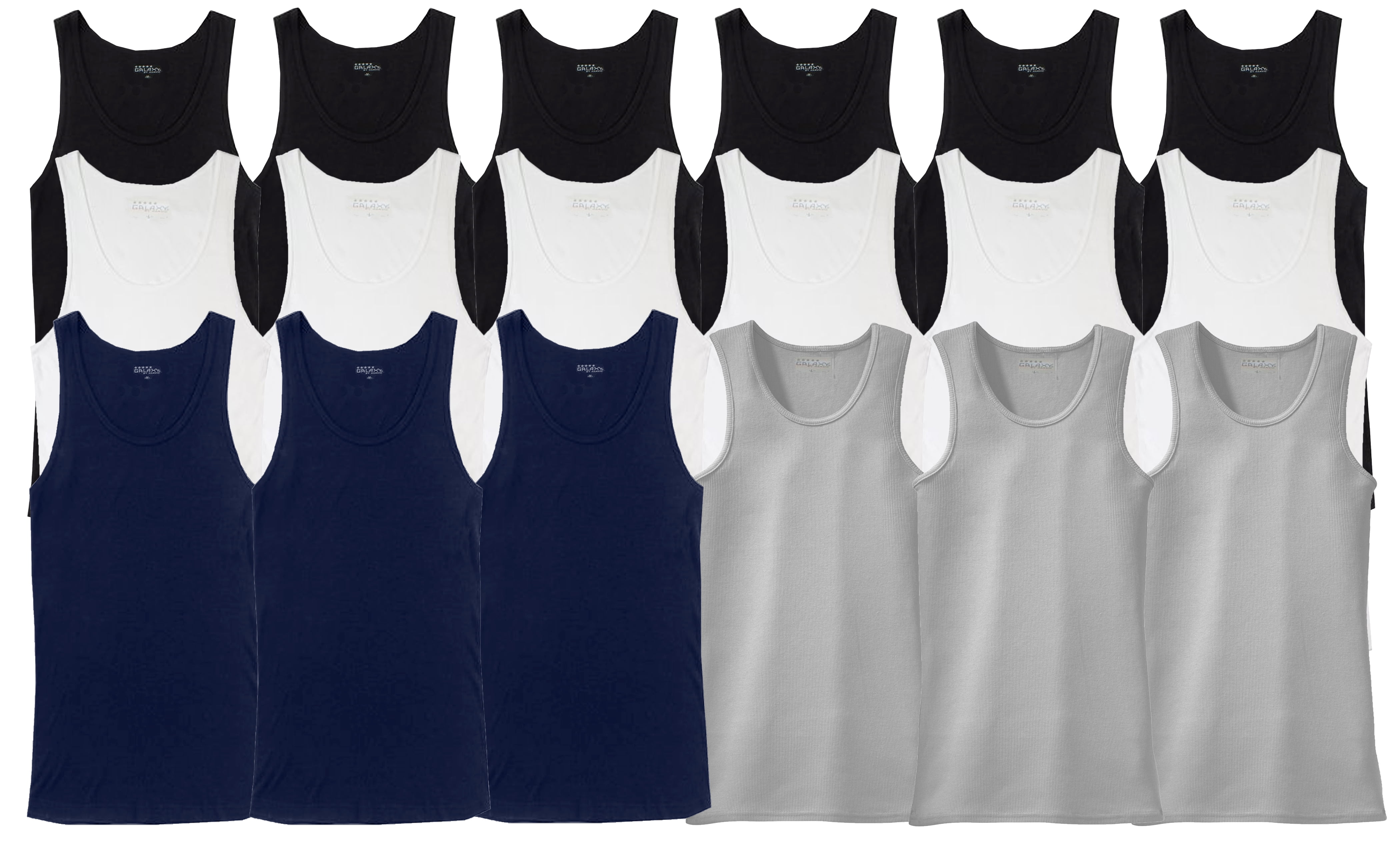 Men's Multi-Pack Classic Stretch Tank Tops (Sizes, S-2XL) - Walmart.com