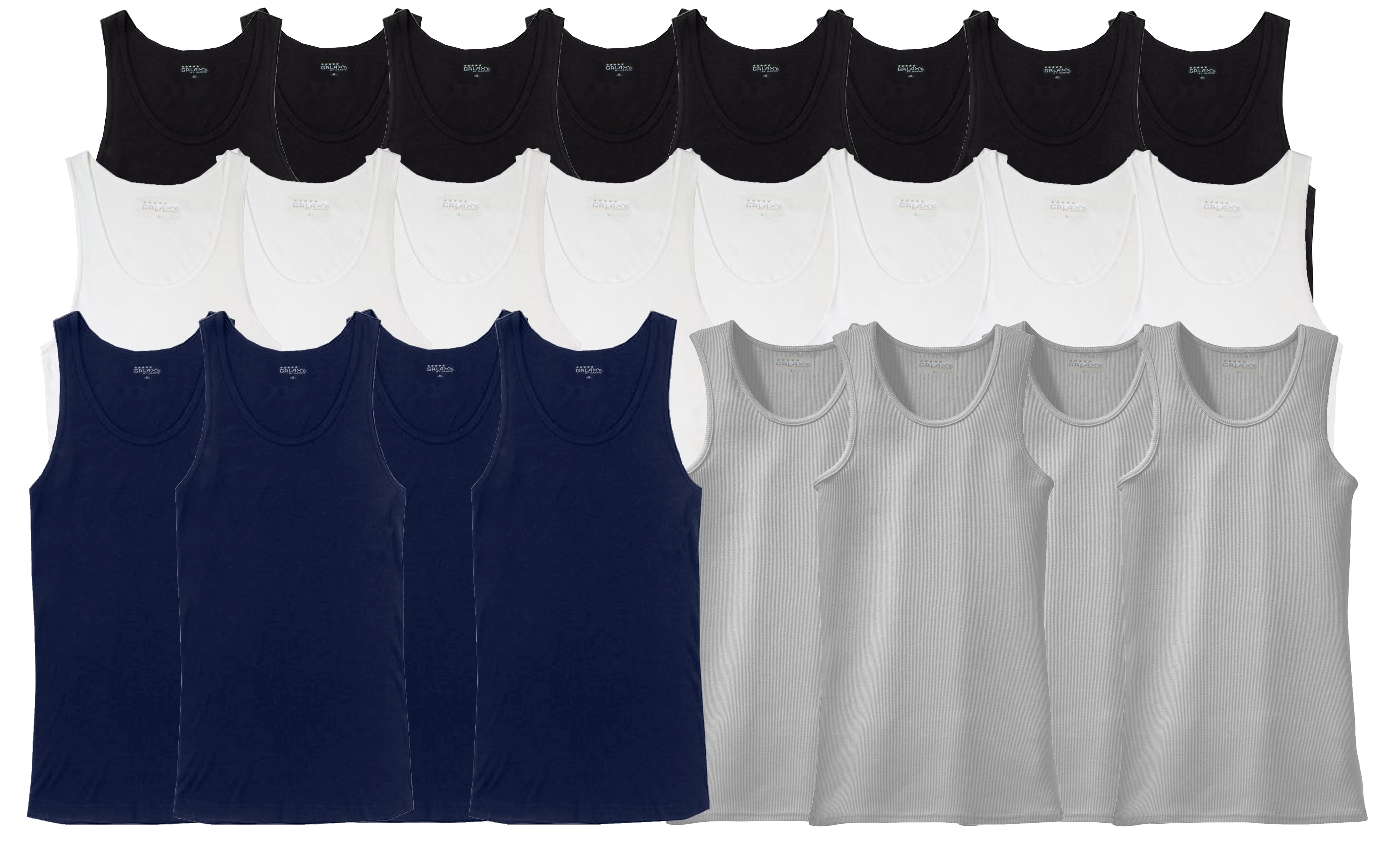 Men's Multi-Pack Classic Stretch Tank Tops (Sizes, S-2XL) - Walmart.com