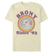 My Little Pony Brony Men's Short Sleeve Graphic Tee - Walmart.com