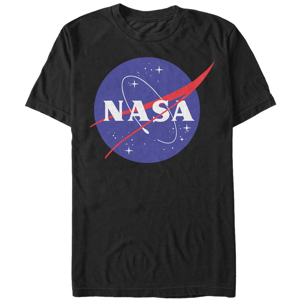 Men's NASA Circle Logo Graphic Tee Black Large - Walmart.com