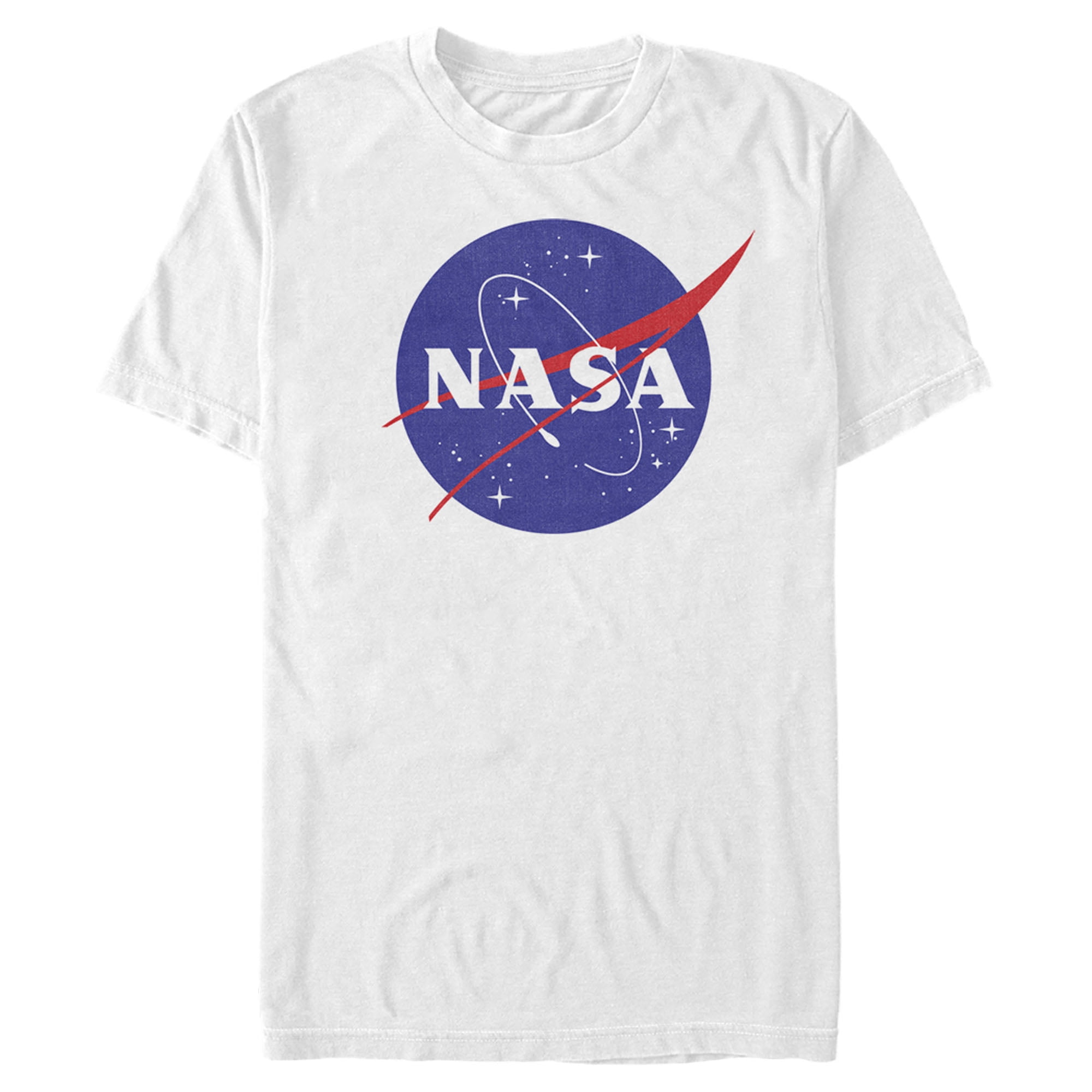 Men's NASA Circle Logo Graphic Tee White 3X Large - Walmart.com