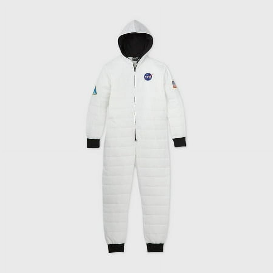 Men's NASA Puffer Union Suit - White L - Walmart.com