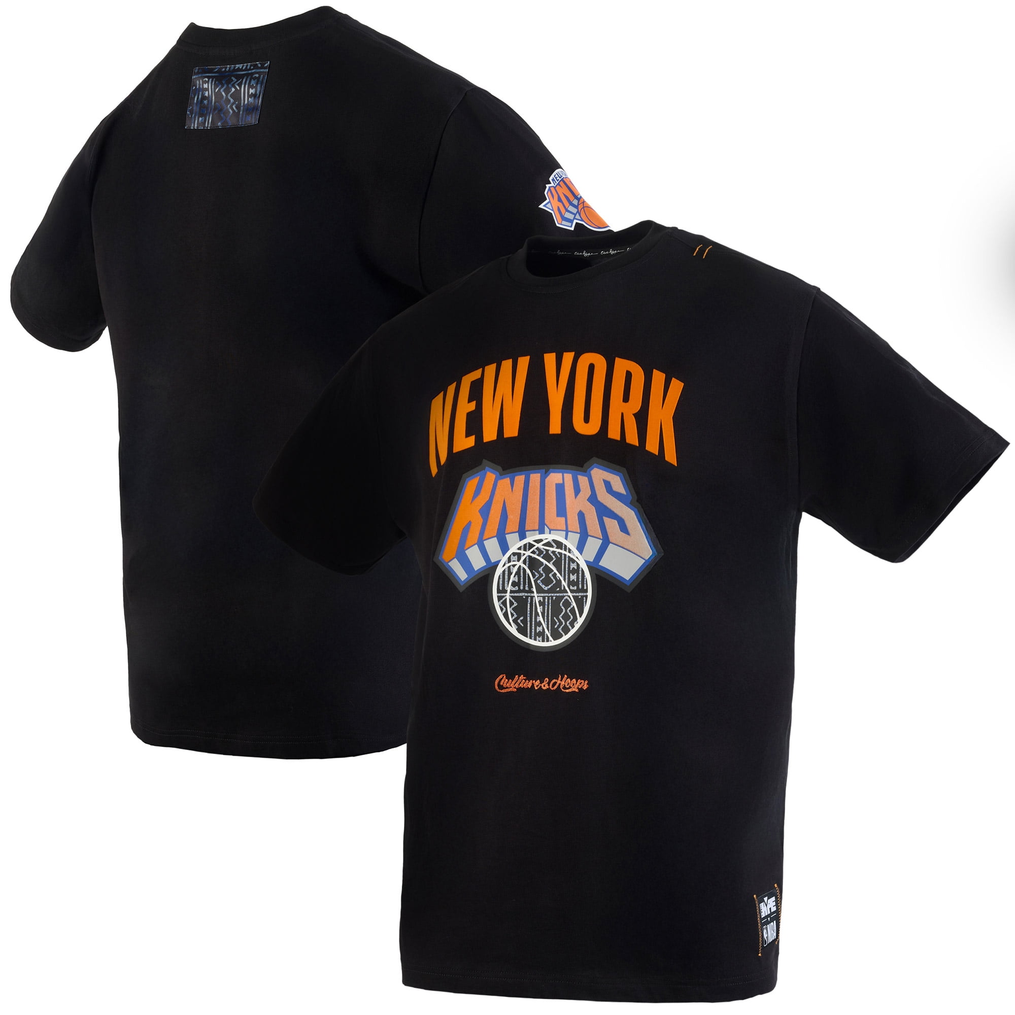 Men's NBA x Two Hype Black New York Knicks Culture & Hoops Collection ...
