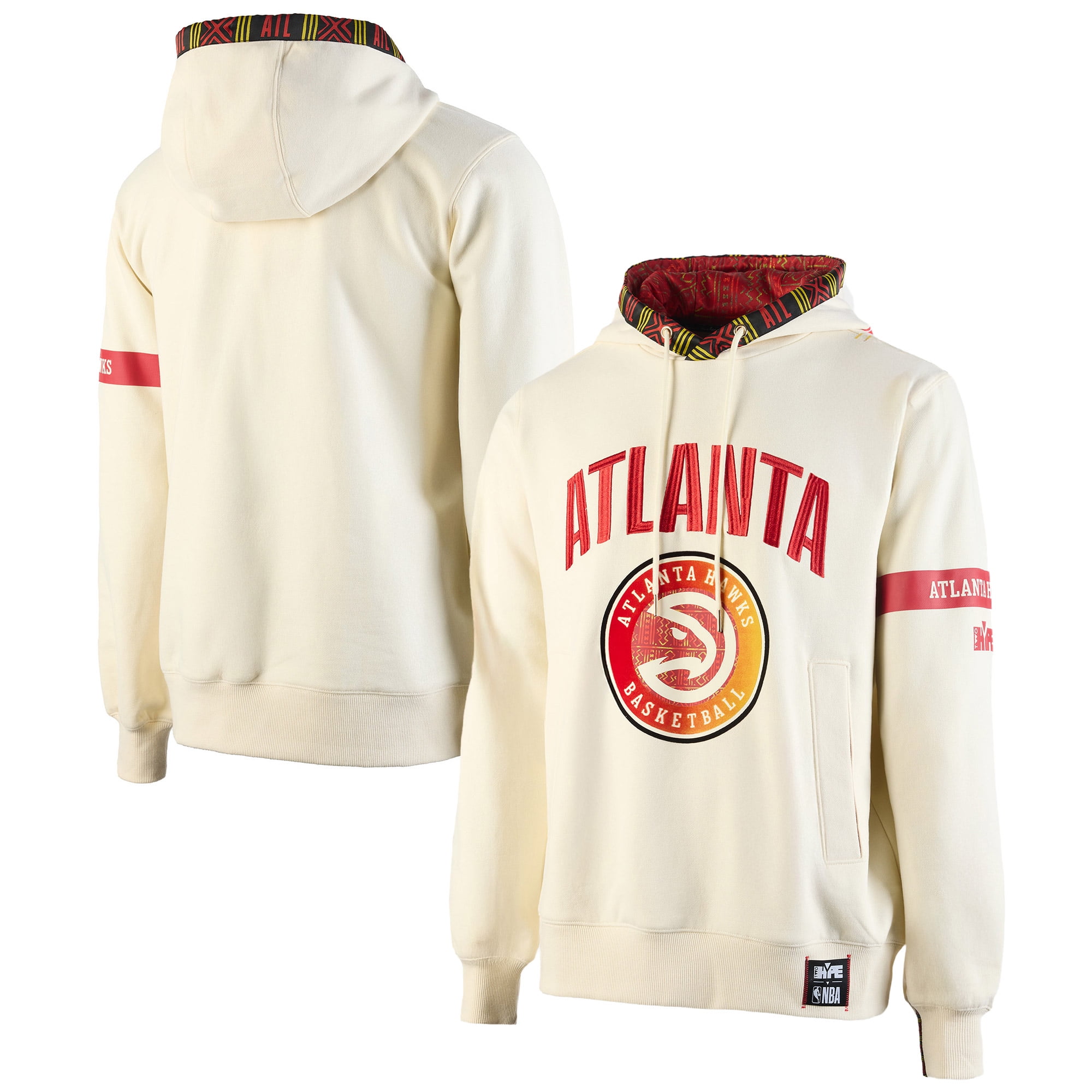 Men's NBA x Two Hype Cream Atlanta Hawks Culture & Hoops Collection ...