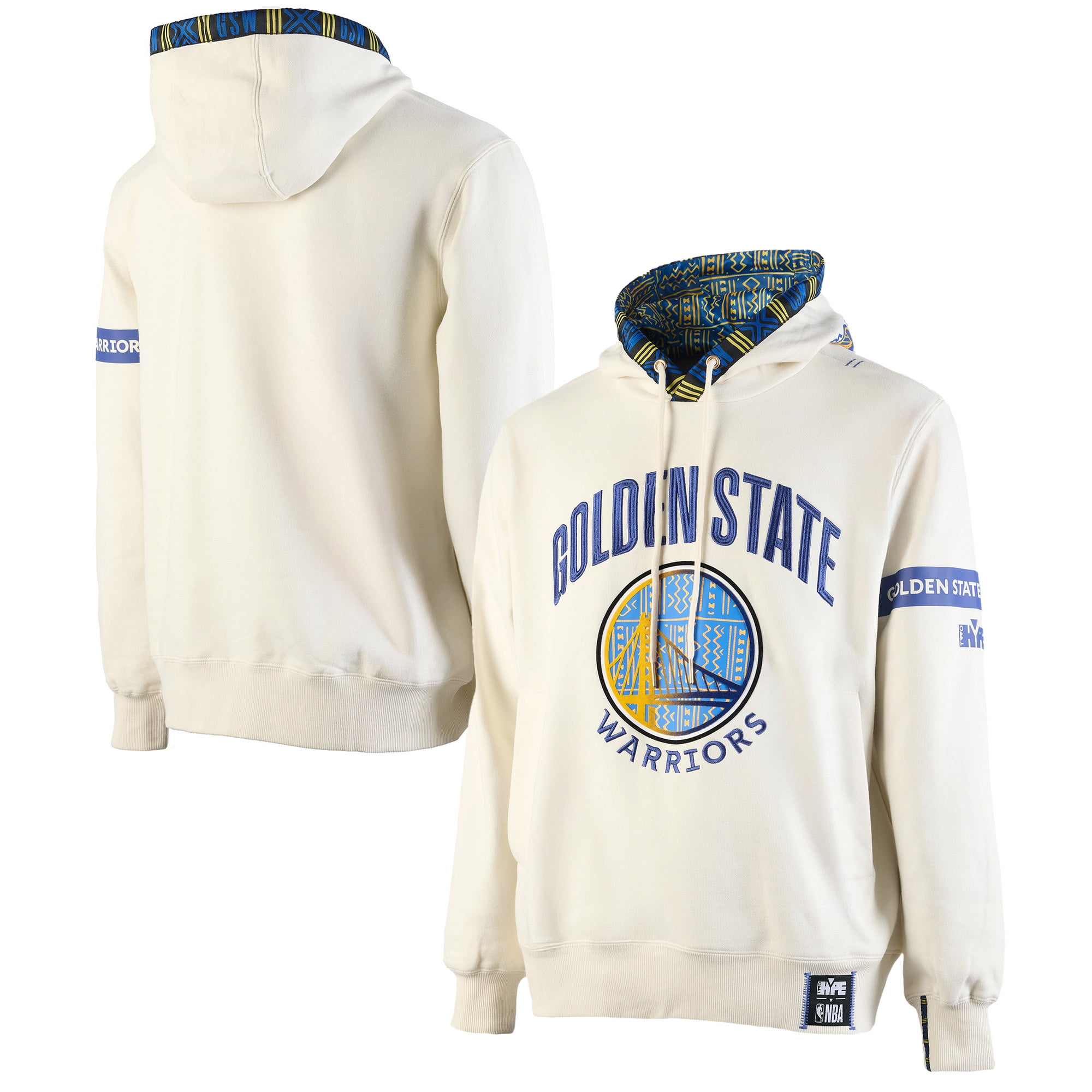 Men's NBA x Two Hype Cream Golden State Warriors Culture & Hoops ...