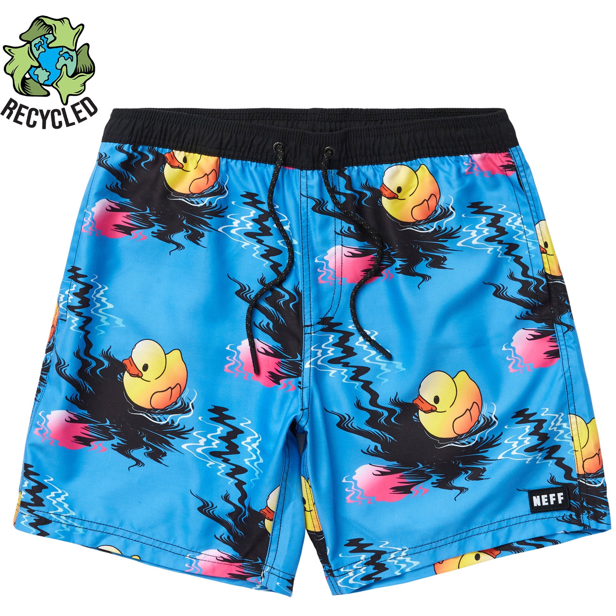 Men's NEFF Float On Hot Tub Swim Trunks - Walmart.com