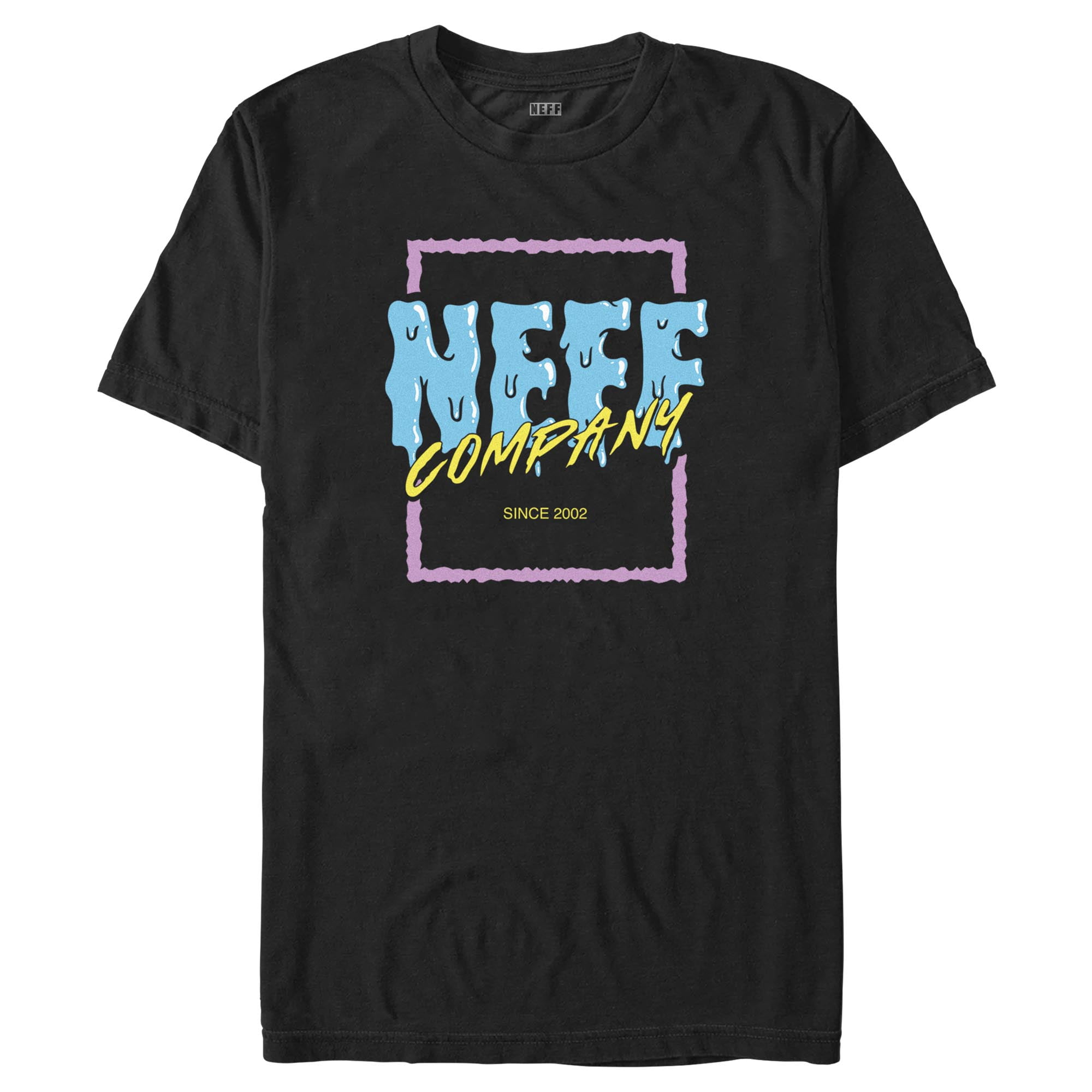 Men's NEFF Melting Blue Logo Graphic Tee Black Large - Walmart.com
