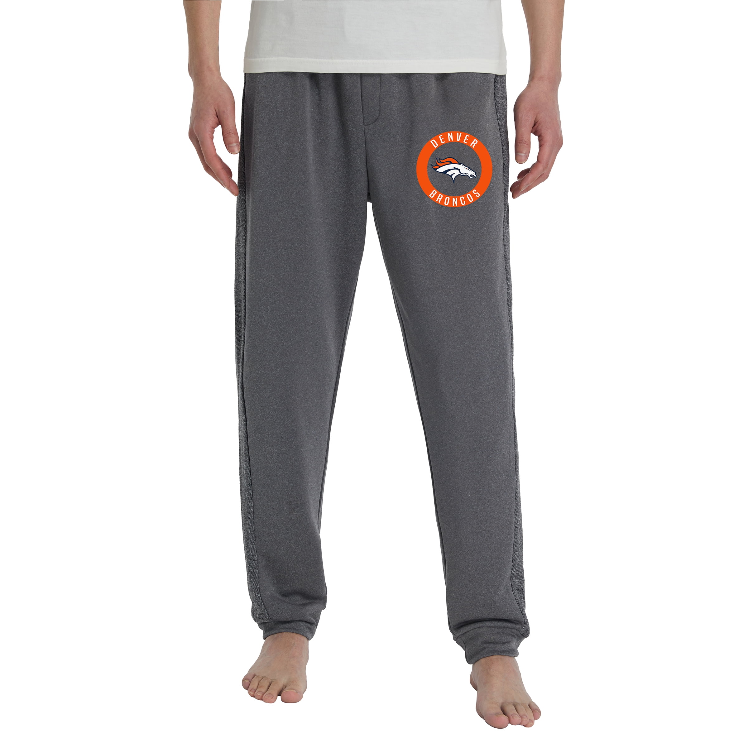 Men's NFL Denver Broncos Enliven Twill Terry Pant - Walmart.com