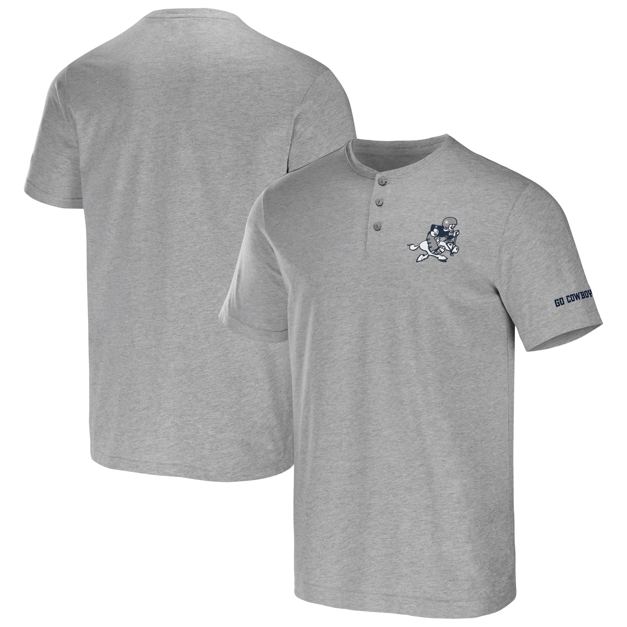 Men's NFL x Darius Rucker Collection by Fanatics Heather Gray Dallas ...