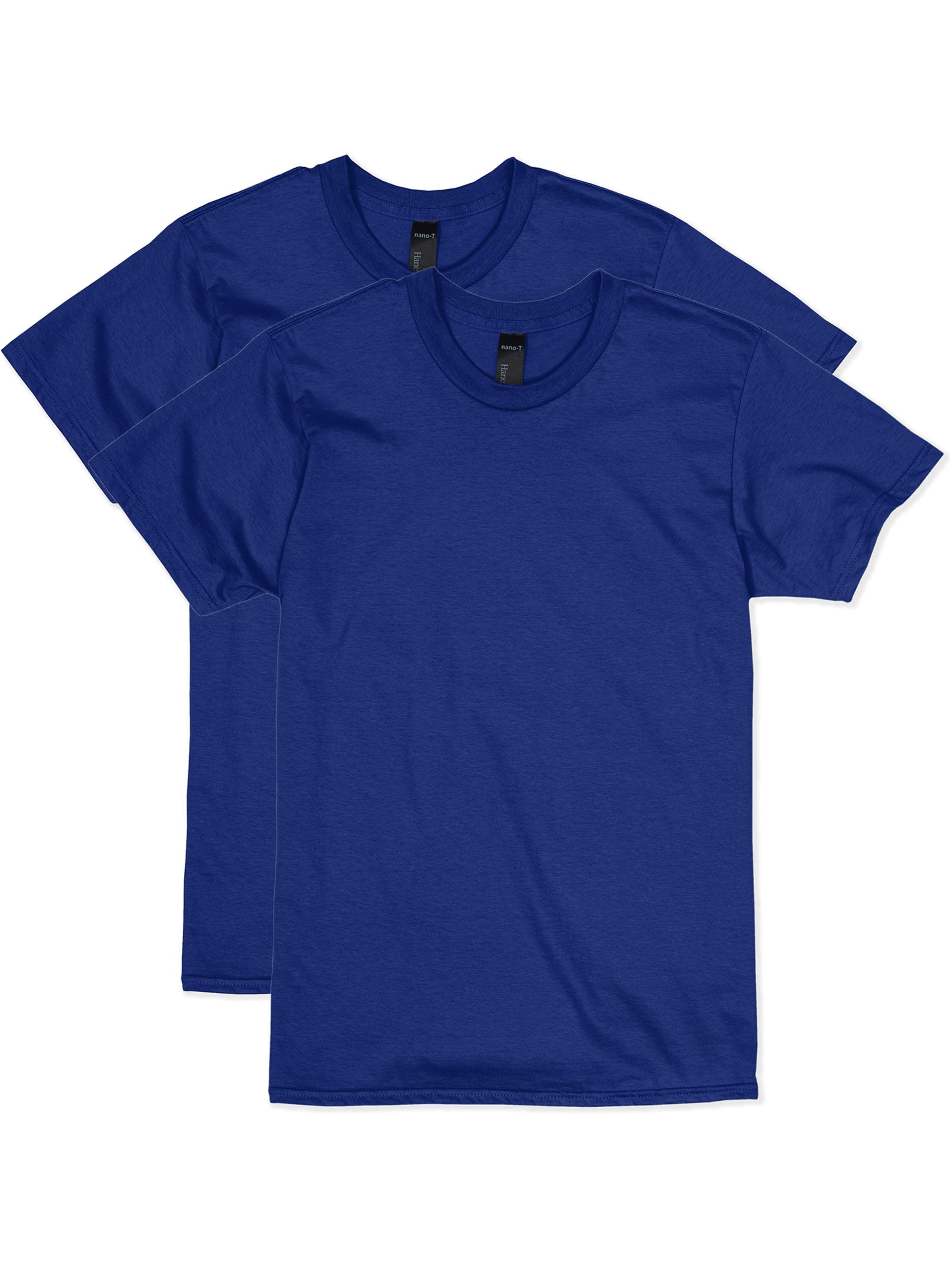 Men's Nano Lightweight Short Sleeve Tee Value Pack (2-pack) - Walmart.com