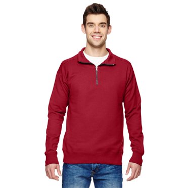 Hanes Men's and Big Men's Ecosmart Fleece Full Zip Hooded Jacket, up to ...