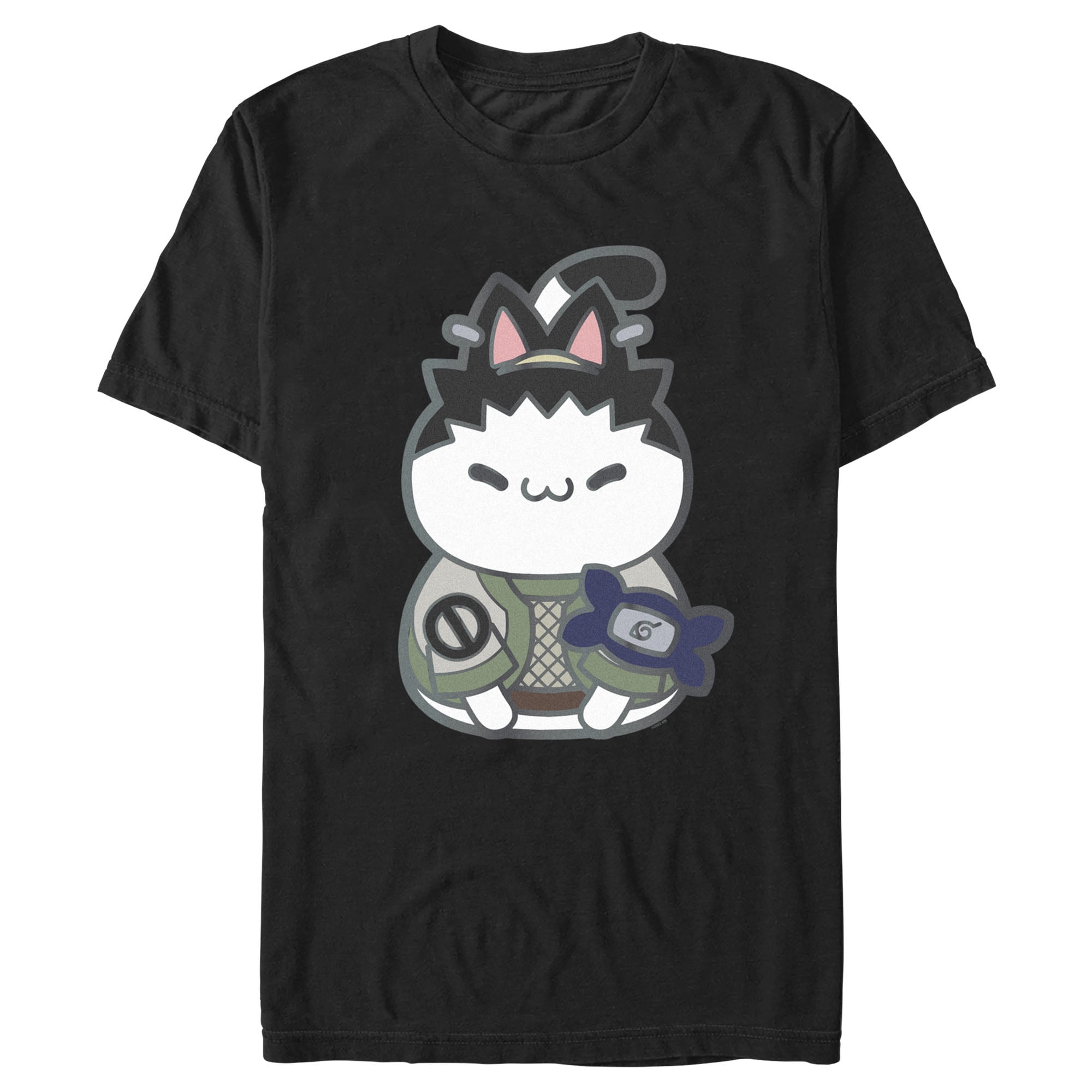 Men's Naruto Nyaruto Shikamaru Pose Graphic T-Shirt - Walmart.com