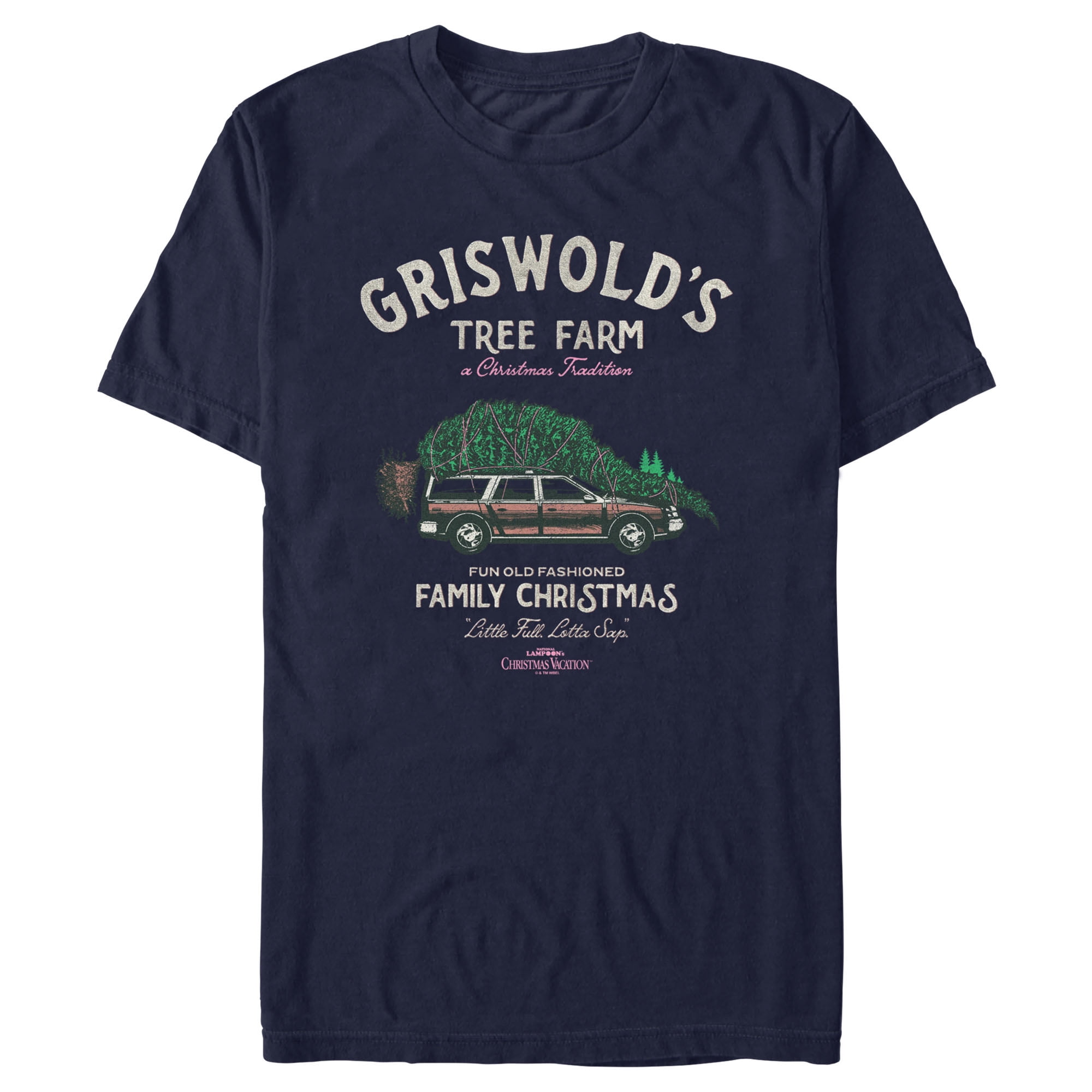 Men's National Lampoon's Christmas Vacation Griswold Tree Farm Holiday ...