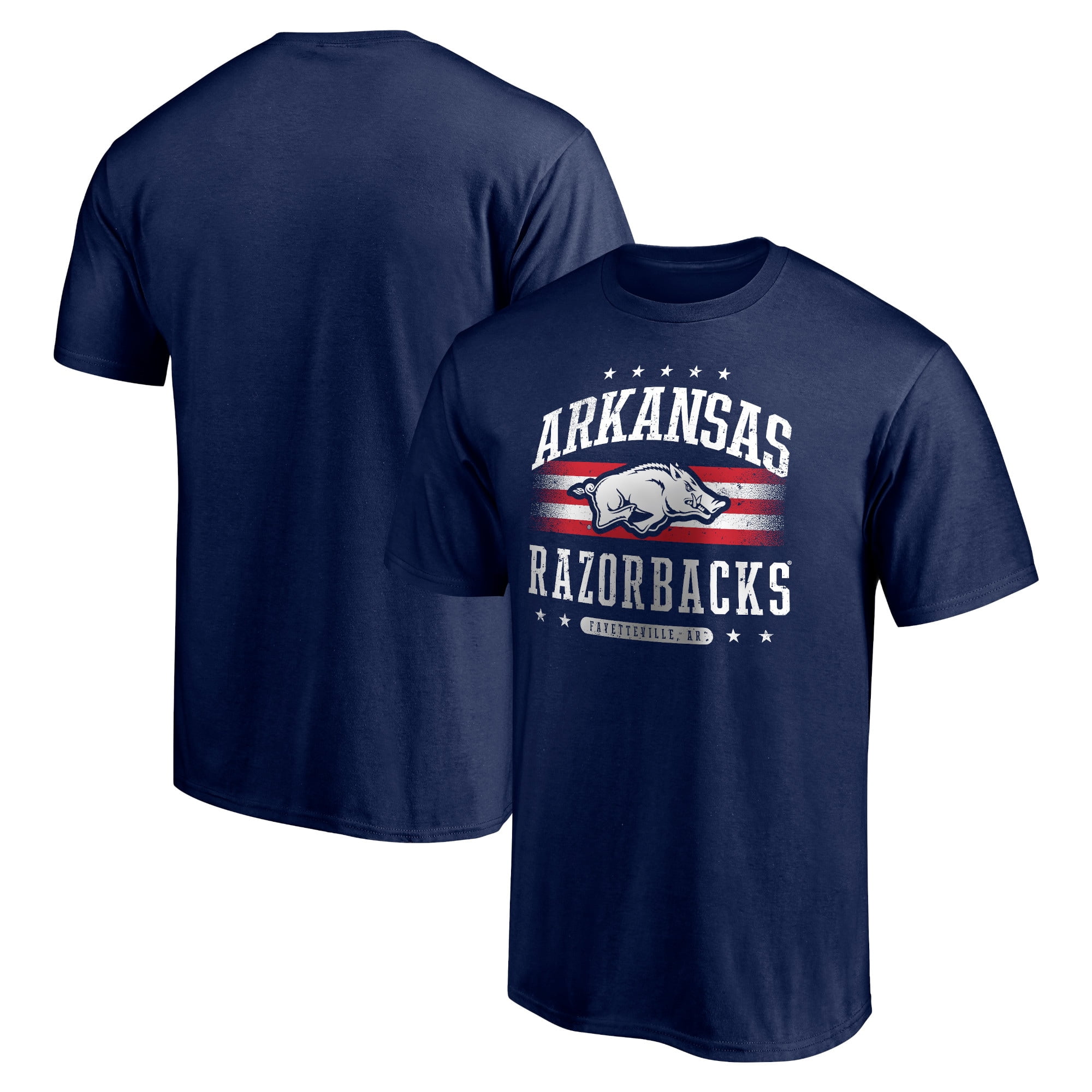 Fanatics Men's Apparel: Navy Arkansas Razorbacks Americana T-Shirt, 100 ...