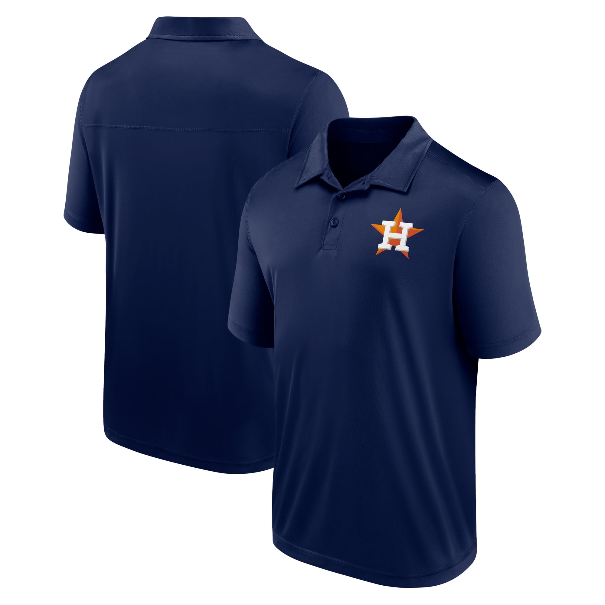 Houston Astros Men's Navy Run Hard Poly Polo, Up to Size 3XL - Walmart.com