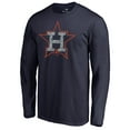 Men's Navy Houston Astros Static Logo Long Sleeve T-Shirt - Walmart.com