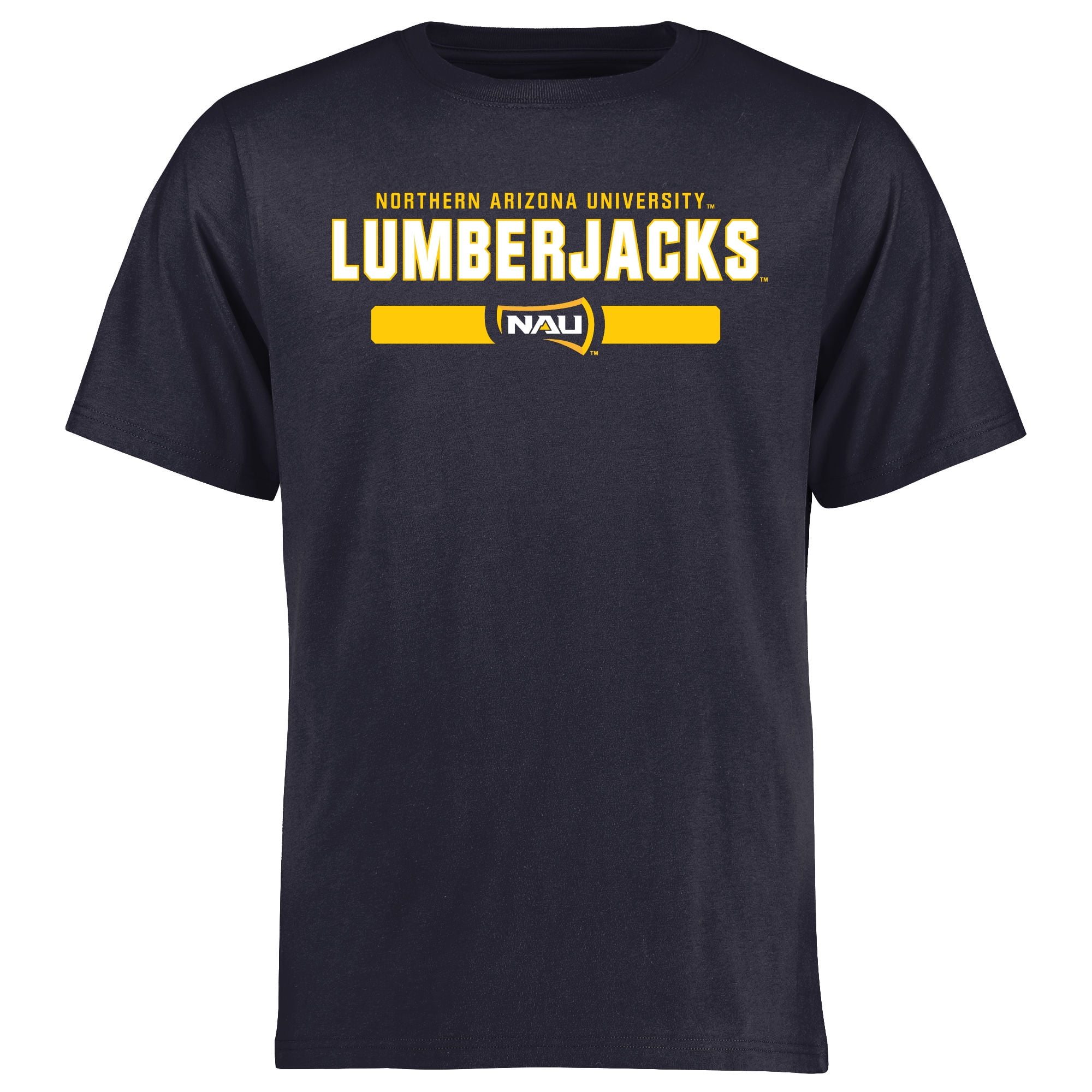 Men's Navy Northern Arizona Lumberjacks Team Strong T-Shirt - Walmart.com