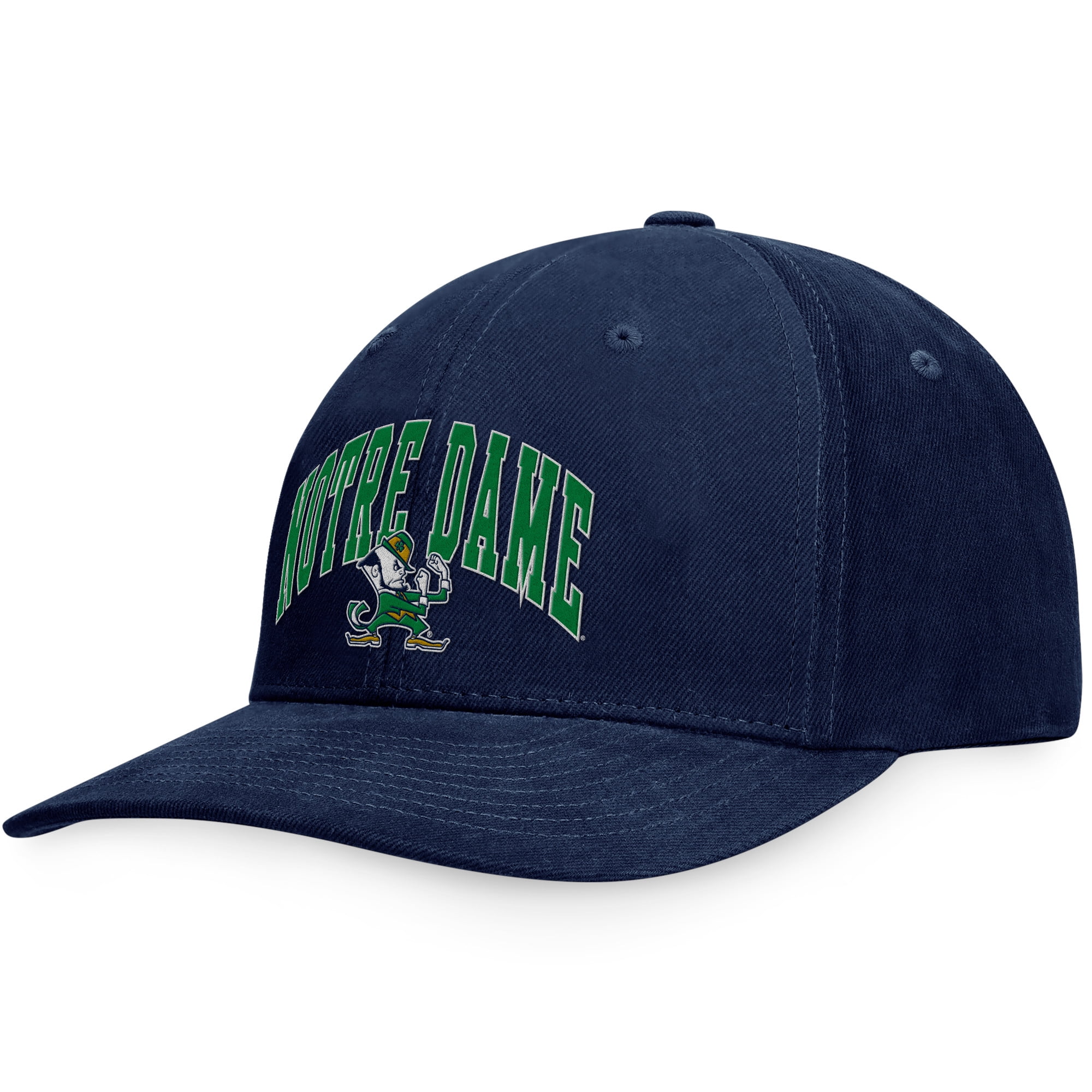 Men's Navy Notre Dame Fighting Irish Hammer Adjustable Hat - Walmart.com