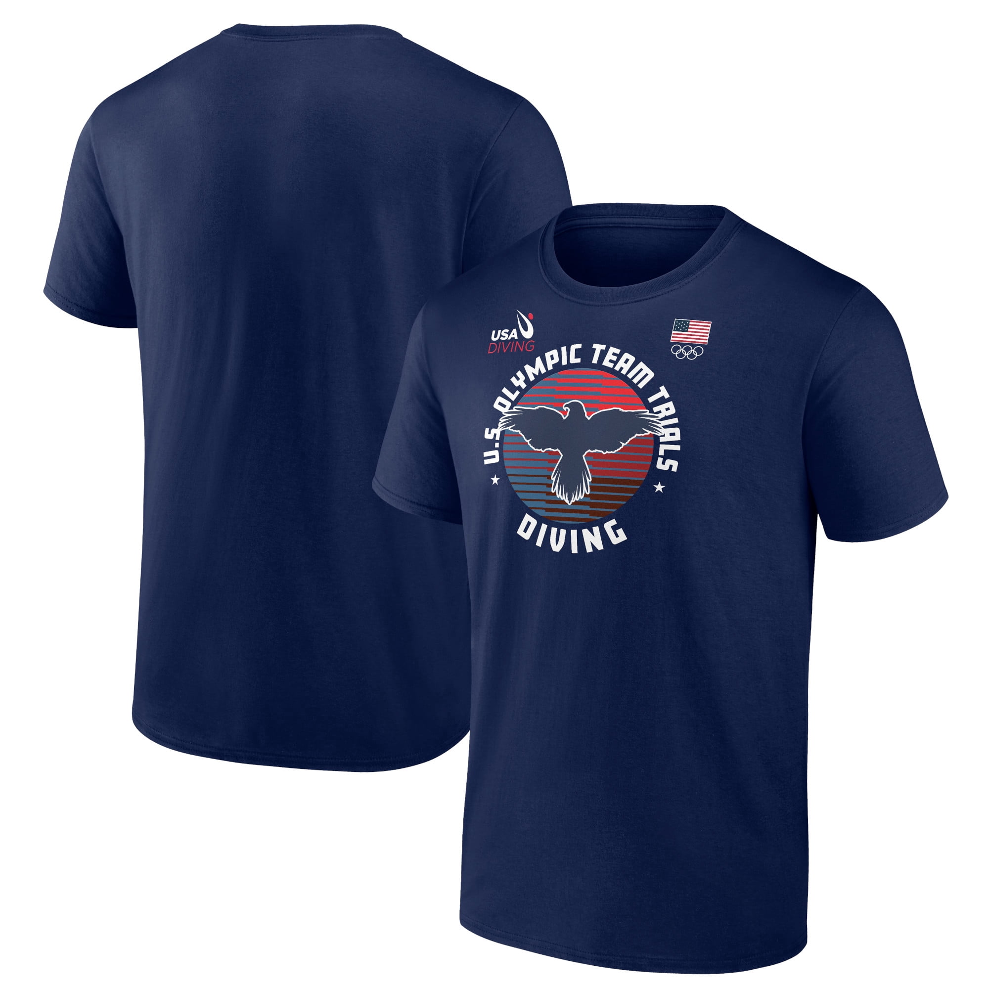 Men's Navy USA Diving 2024 U.S. Olympic Team Trials Plummet Bars T ...