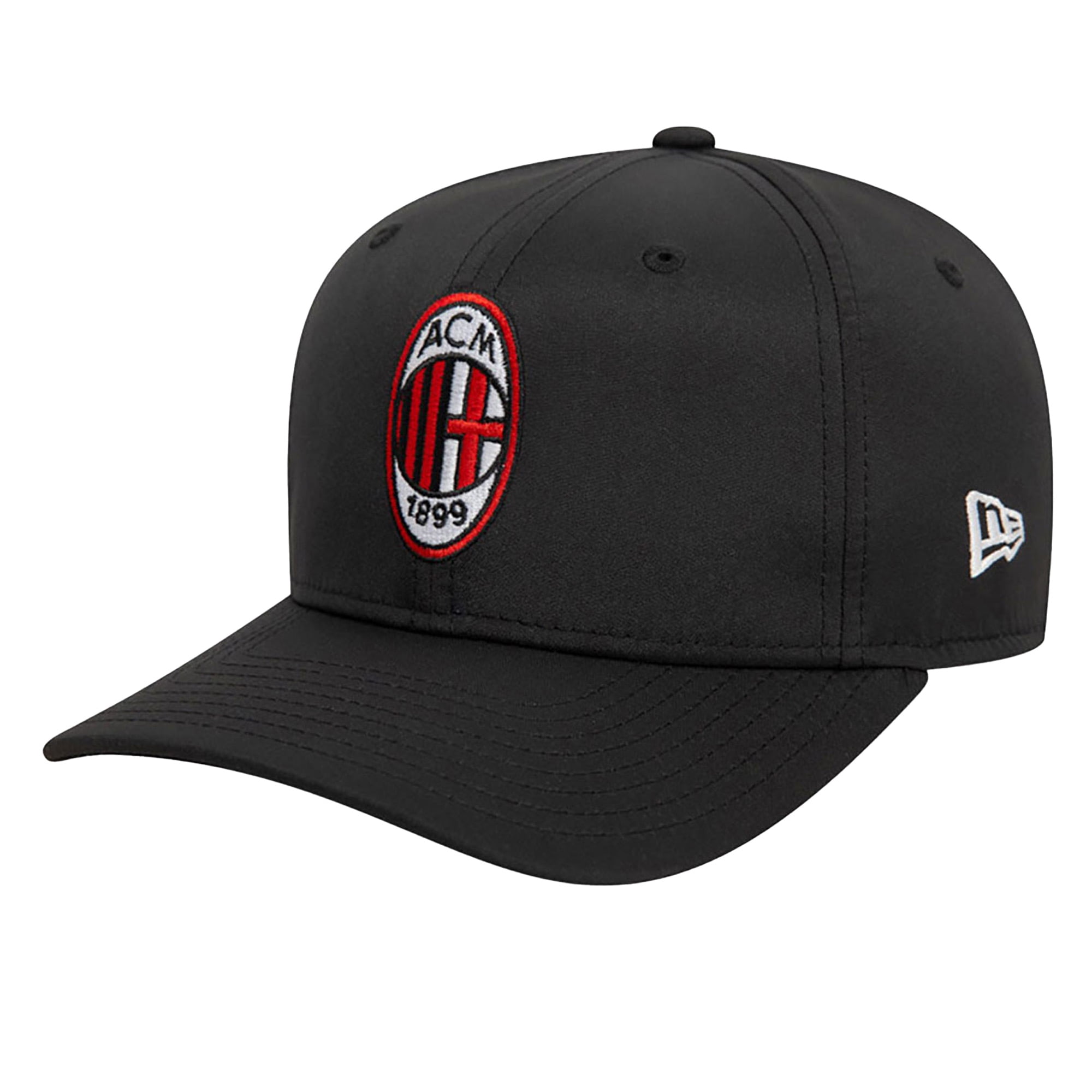 Men's New Era Black AC Milan Core Flex Hat - Walmart.com