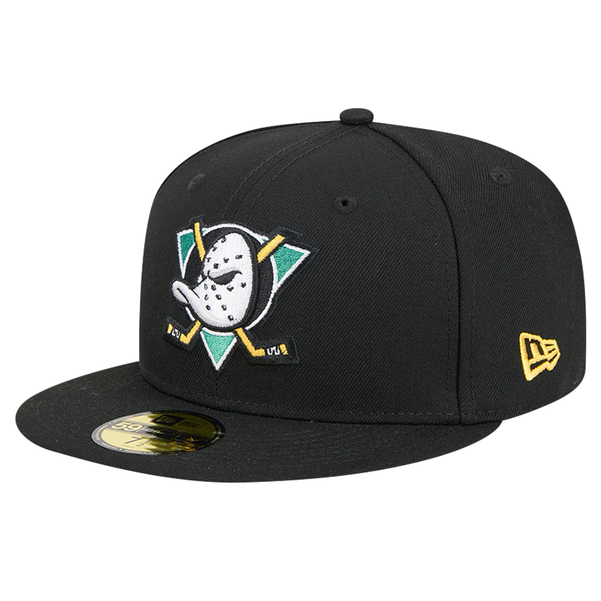 Men's New Era Black Anaheim Ducks Core 59FIFTY Fitted Hat - Walmart.com