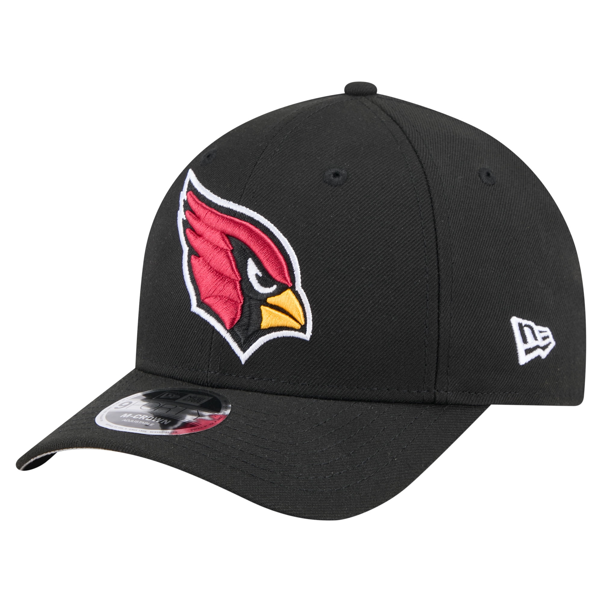 Men's New Era Black Arizona Cardinals Team Collection 9FORTY M-Crown ...