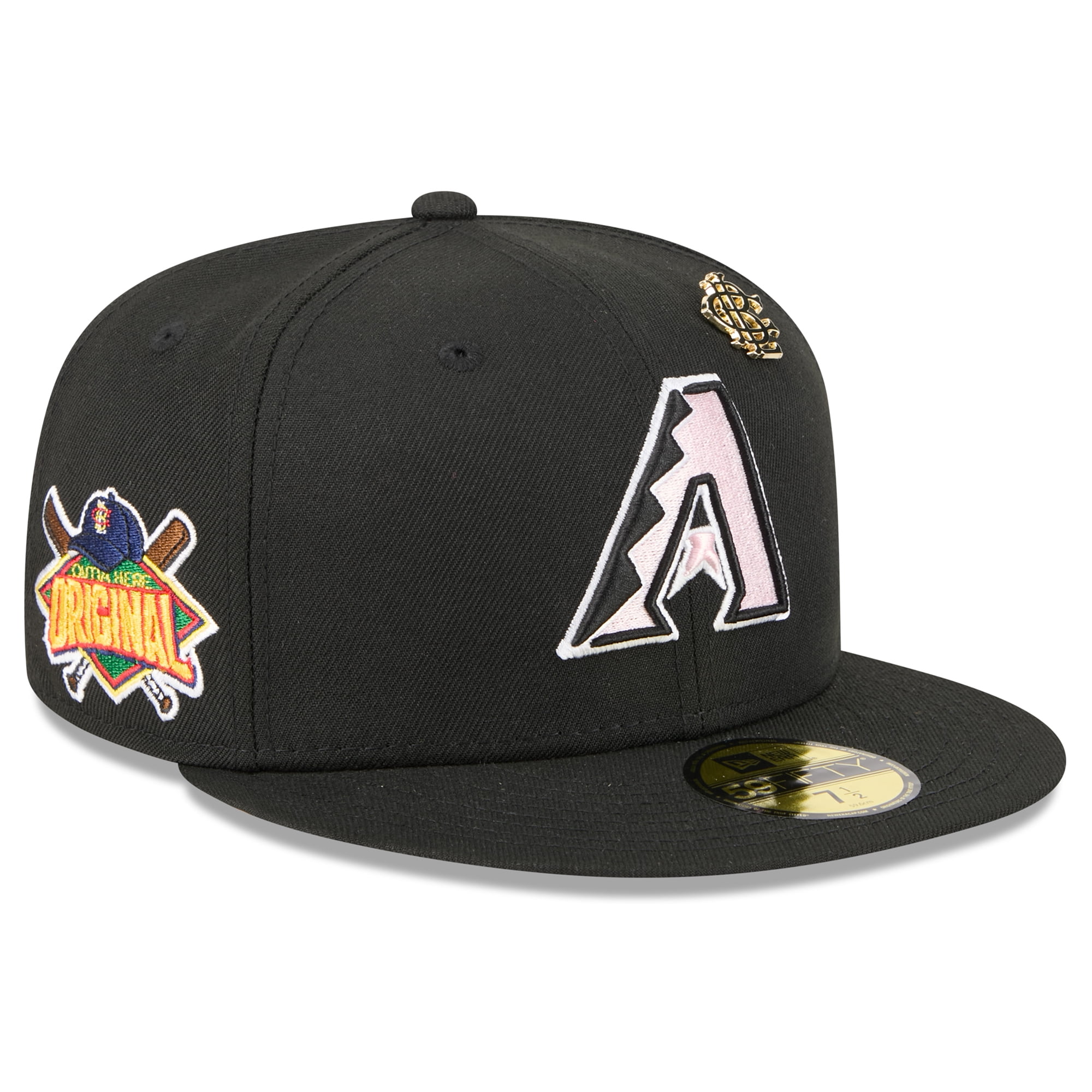 Men's New Era Black Arizona Diamondbacks 2025 Big League Chew 59FIFTY ...