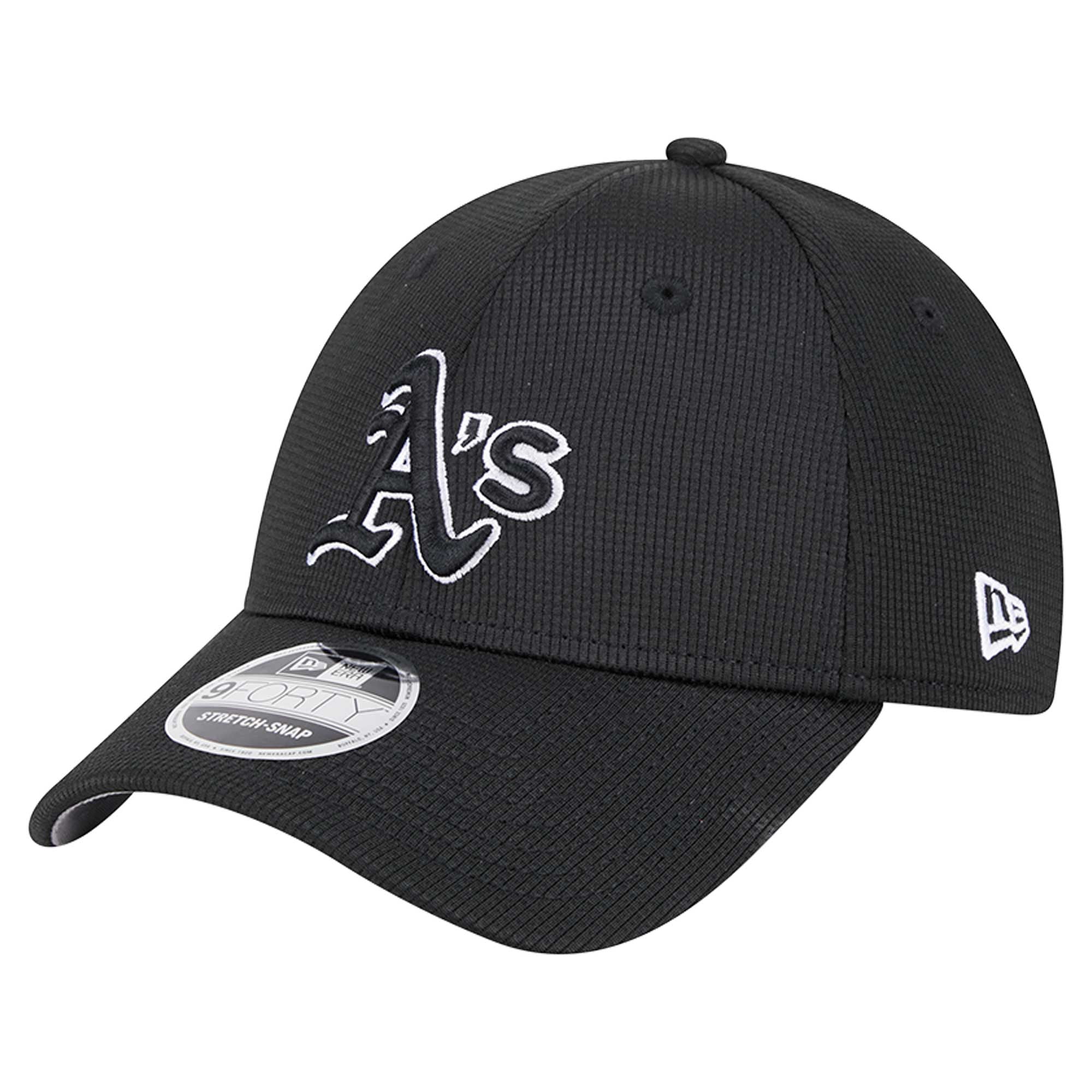 Men's New Era Black Athletics Pivot 9FORTY Adjustable Hat - Walmart.com