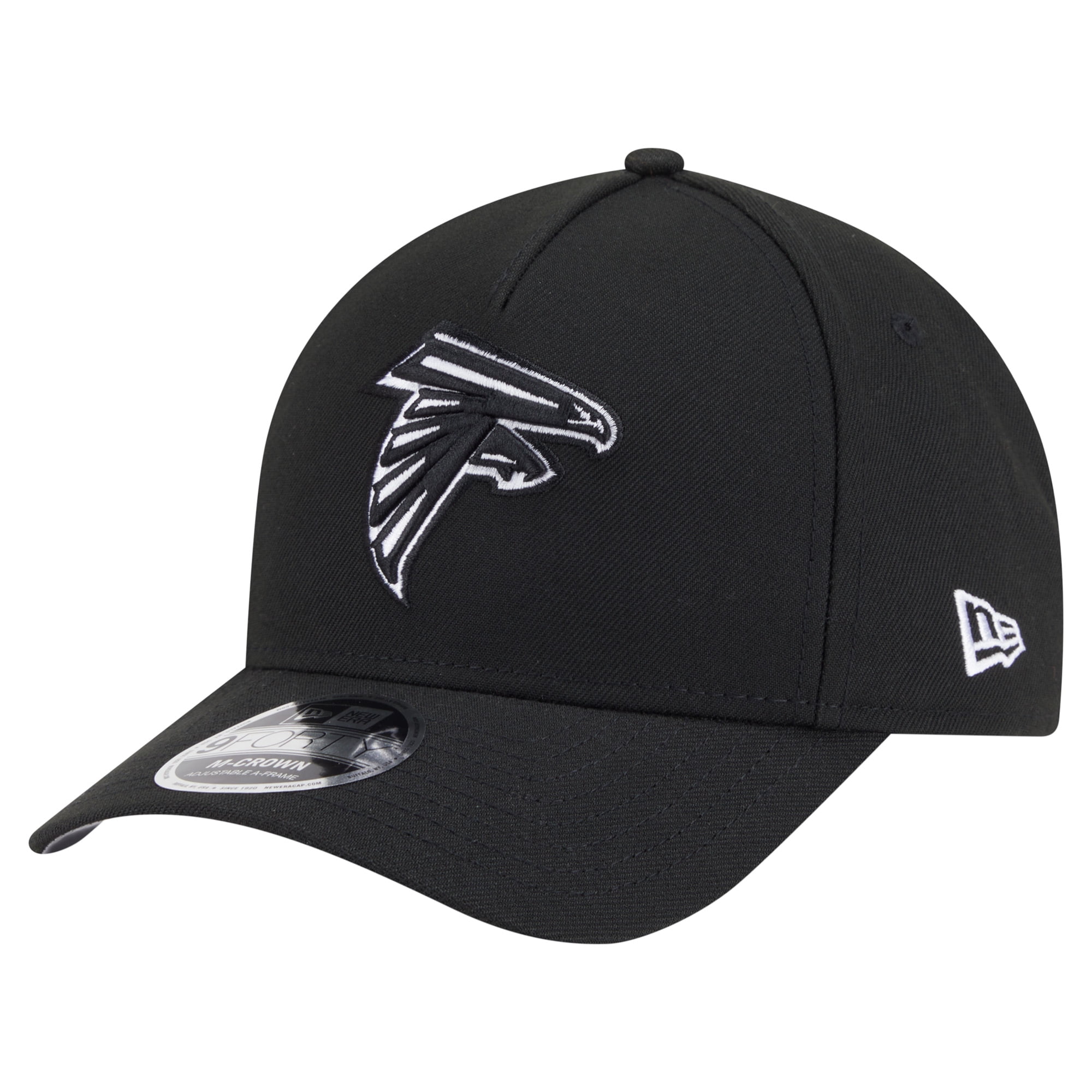 Men's New Era Black Atlanta Falcons Team Collection 9FORTY M-Crown A ...