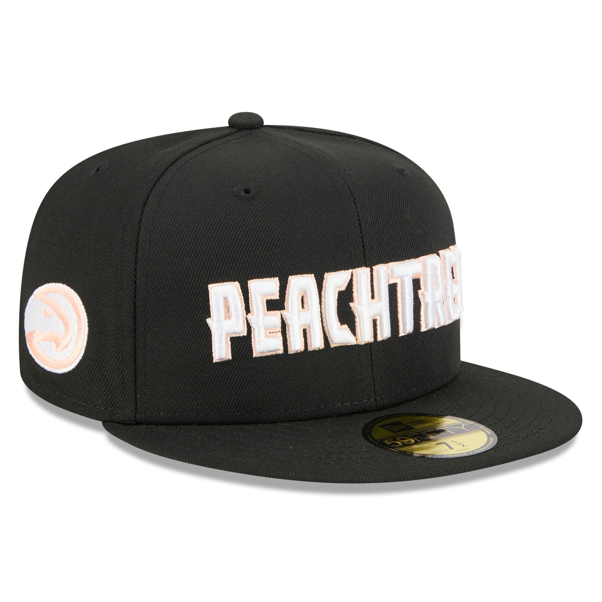 Men's New Era Black Atlanta Hawks 2025/26 City Edition 59FIFTY Fitted ...