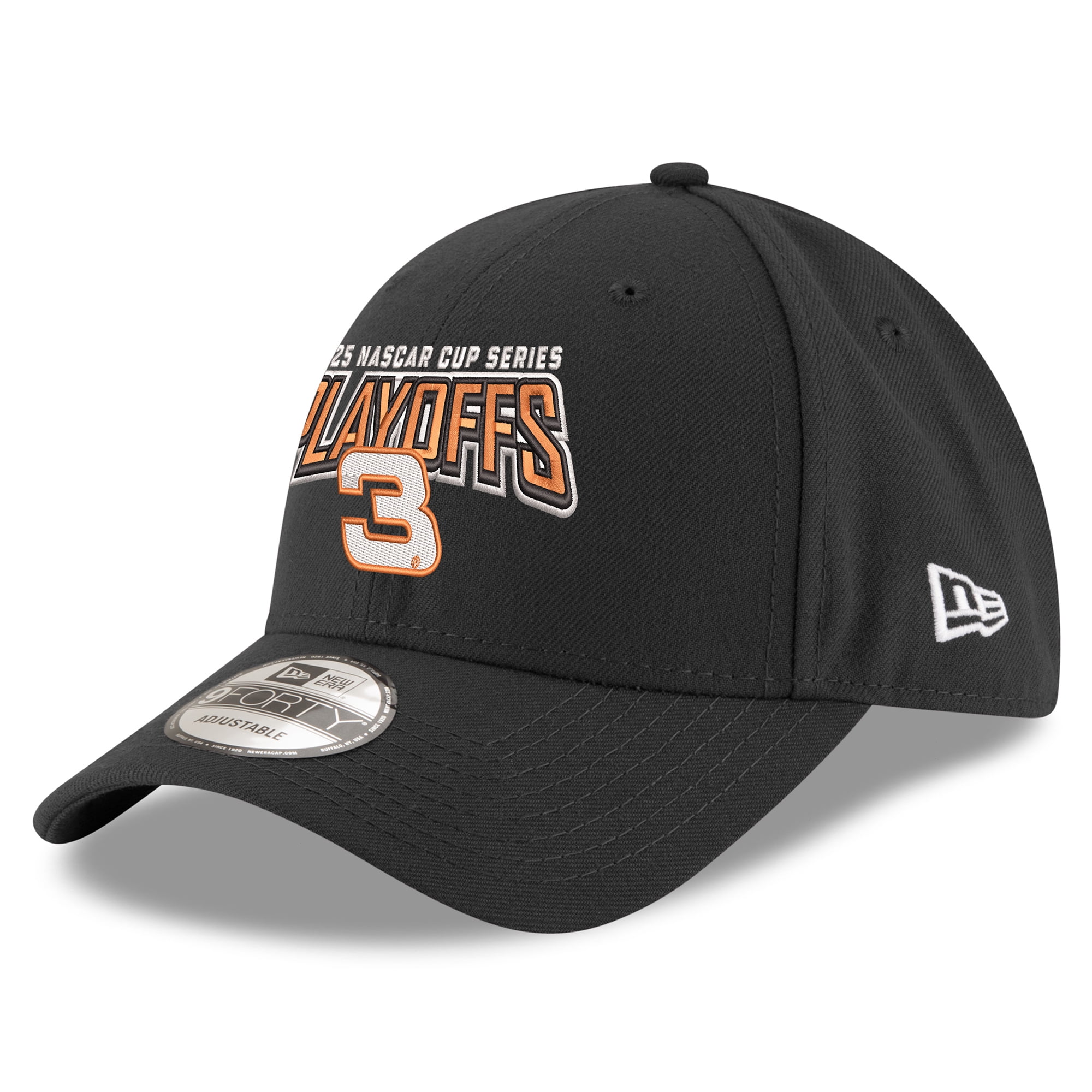 Men's New Era Black Austin Dillon 2025 NASCAR Cup Series Playoffs ...