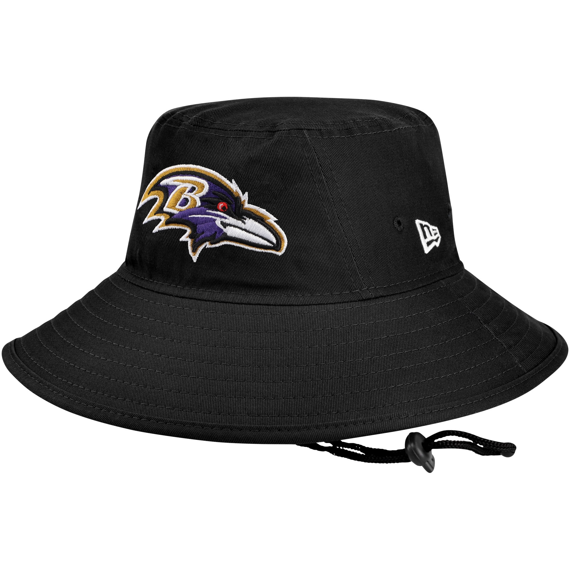 Men's New Era Black Baltimore Ravens Main Bucket Hat - Walmart.com