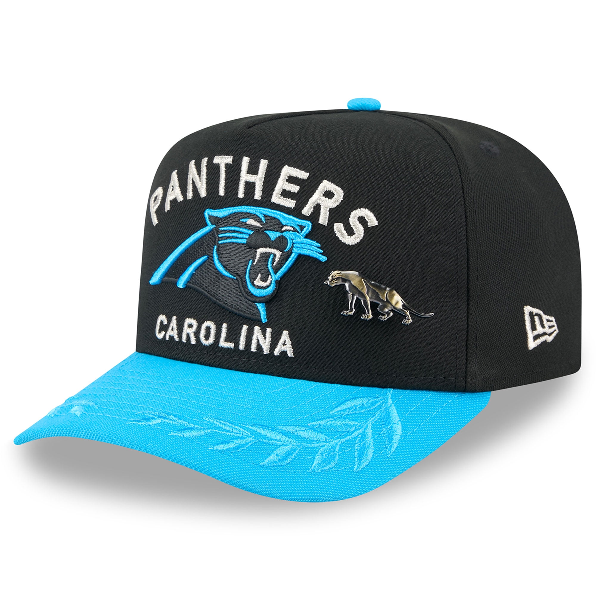 Men's New Era Black/Blue Carolina Panthers 2025 NFL Draft On Stage A ...