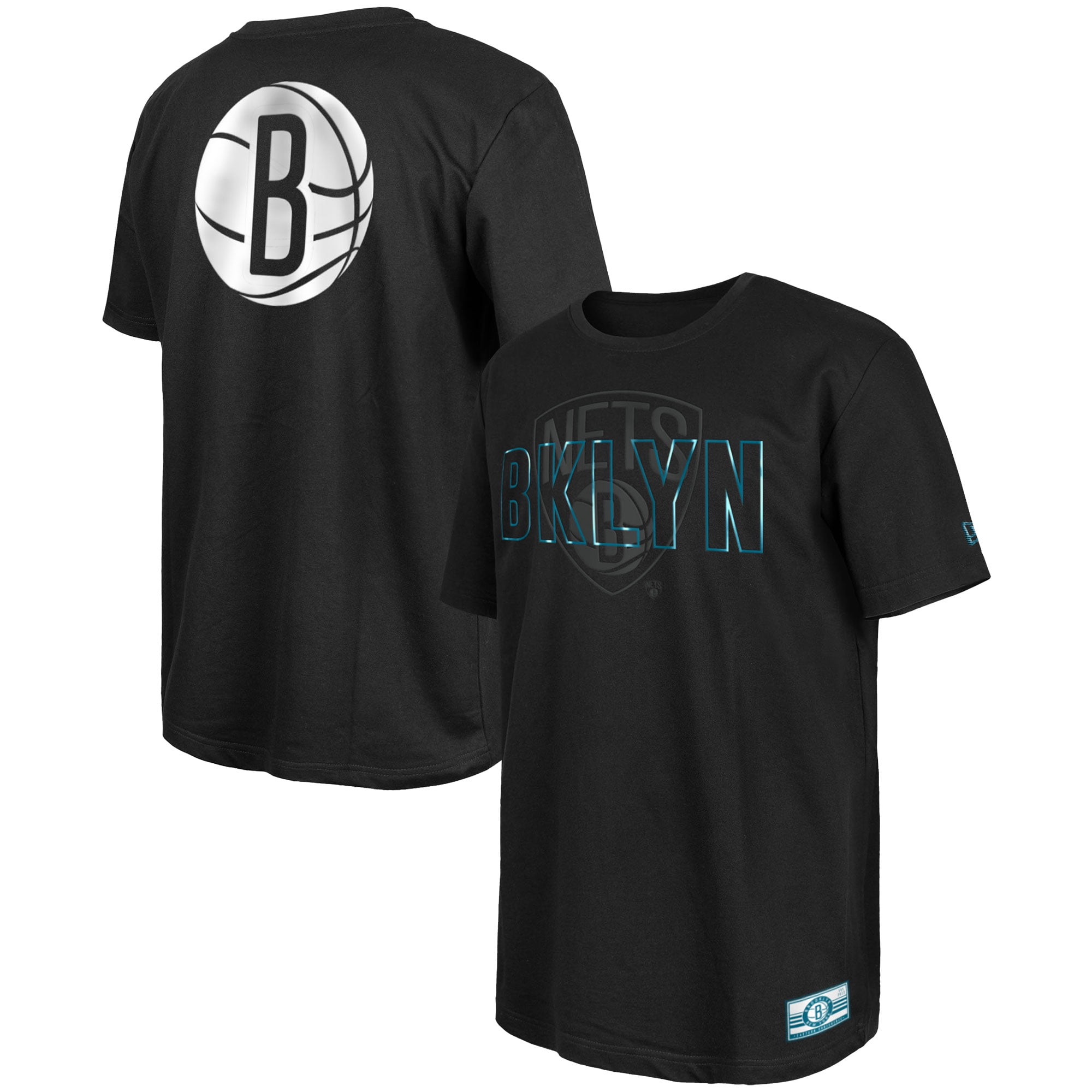 Men's New Era Black Brooklyn Nets 2023/24 City Edition Elite Pack T ...