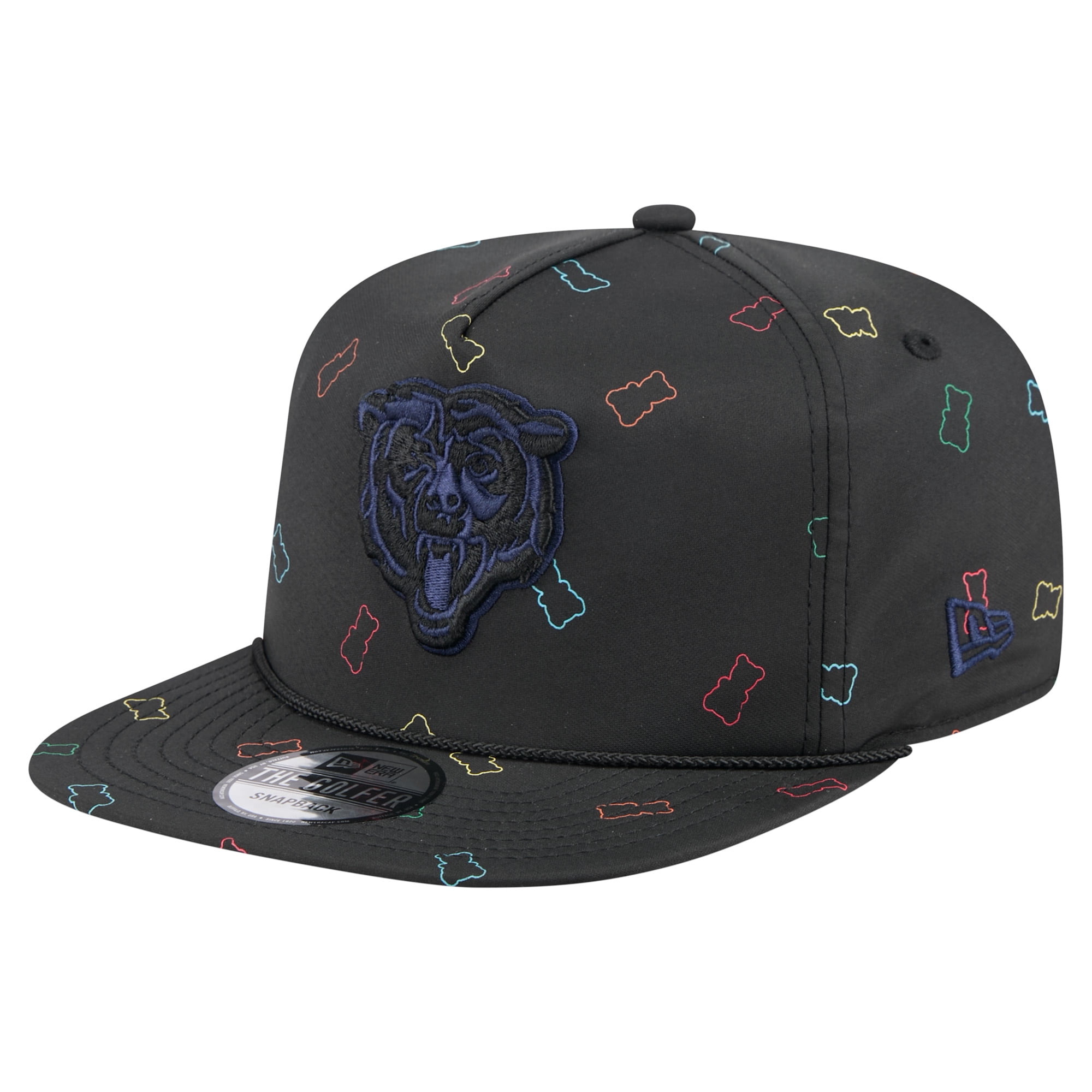 Men's New Era Black Chicago Bears Gummy Golfer Snapback Hat - Walmart.com