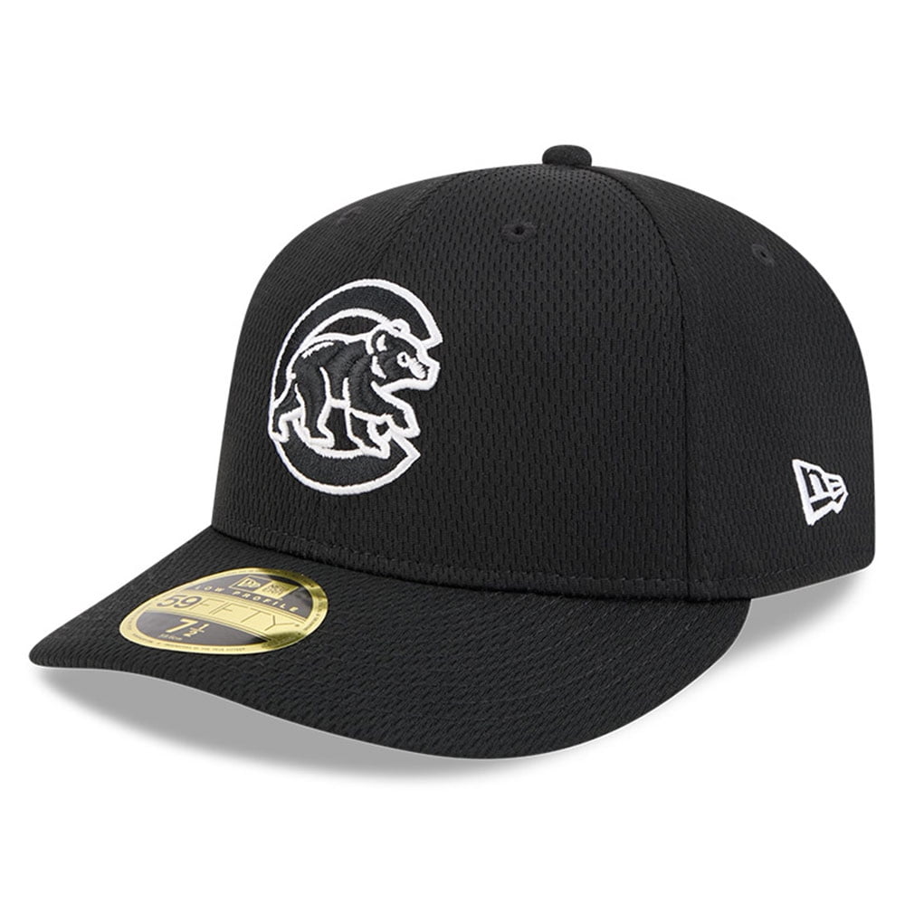 Men's New Era Black Chicago Cubs 2025 MLB Clubhouse Low Profile 59FIFTY ...