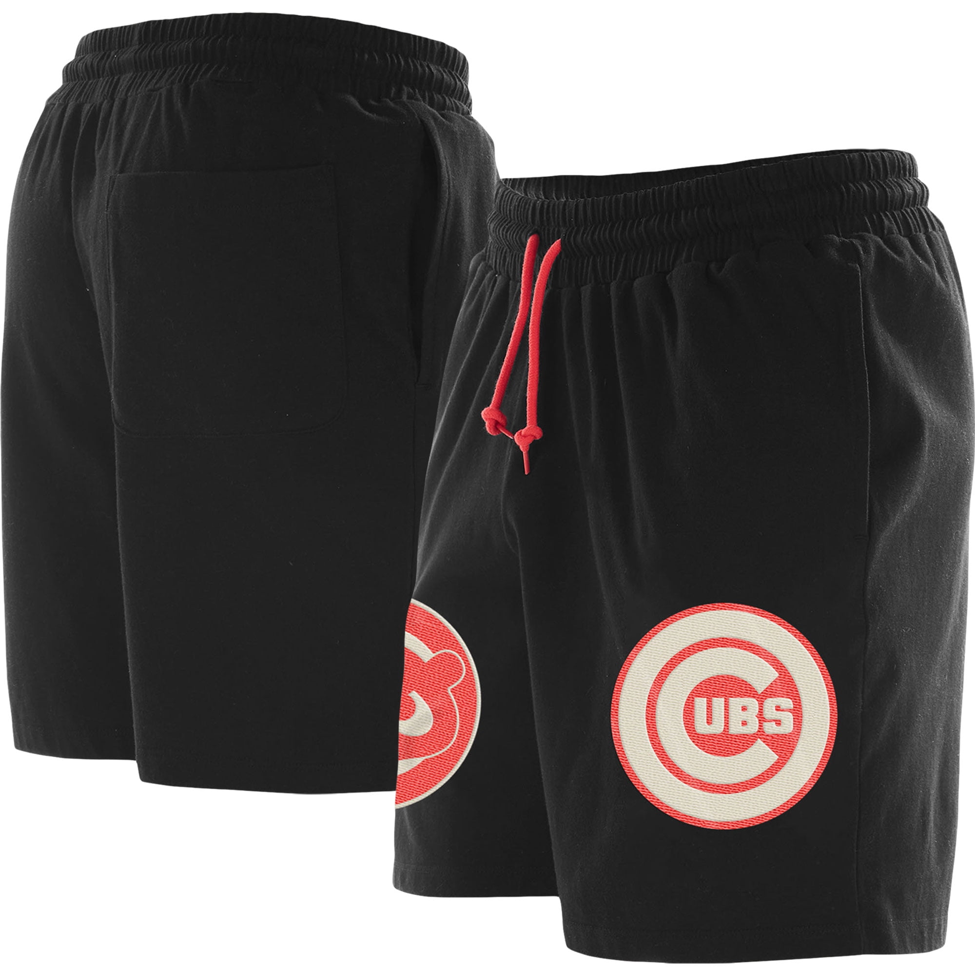 Men's New Era Black Chicago Cubs Color Pack Knit Shorts - Walmart.com