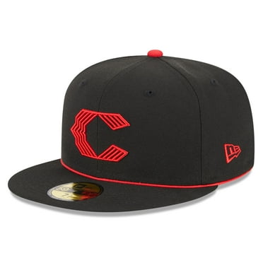 Men's New Era Red Cincinnati Reds 2025 Jackie Robinson Day 59FIFTY ...